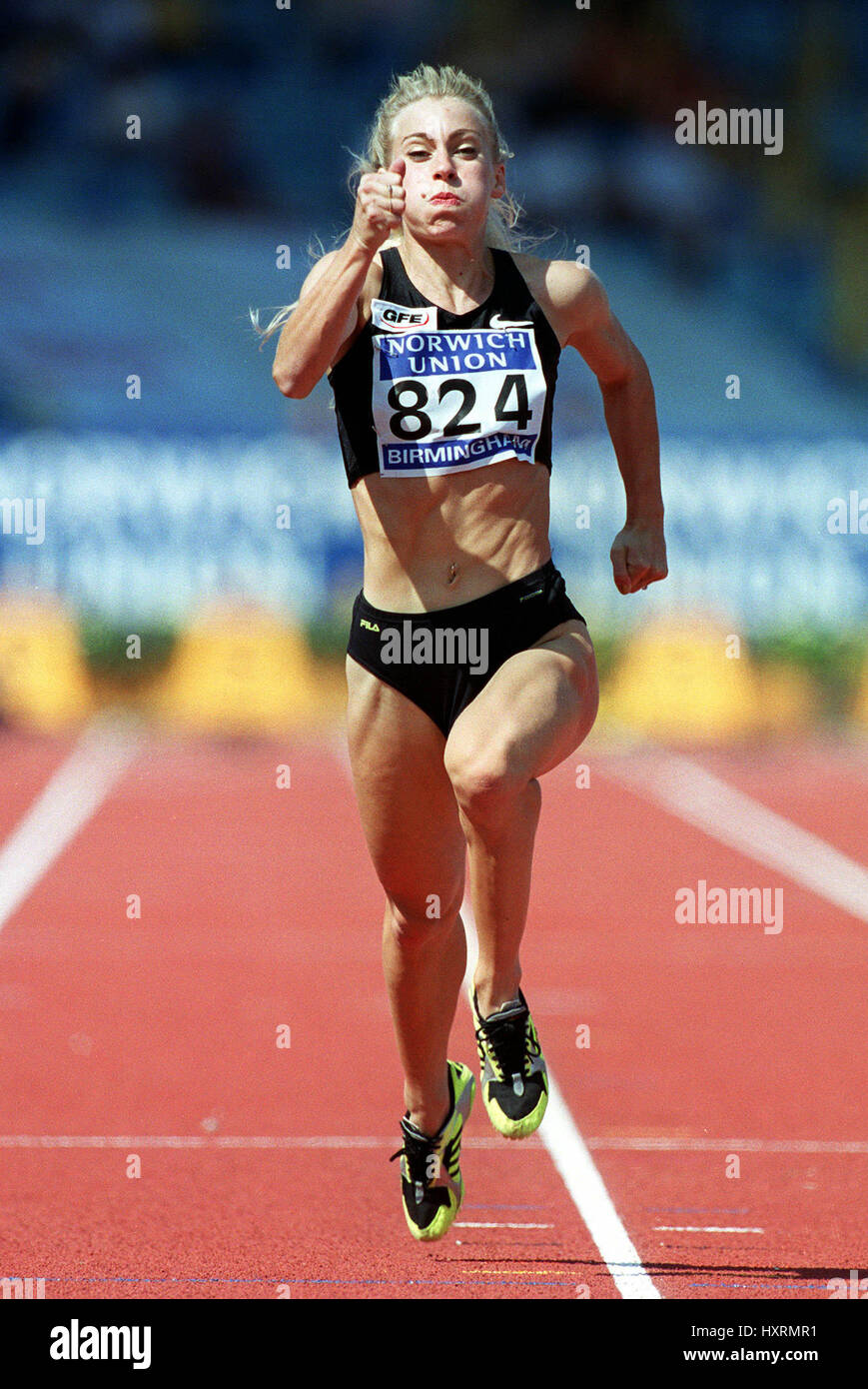 SARAH REILLY 100 METRES BIRMINGHAM ALEXANDER STADIUM BIRMINGHAM 12 ...