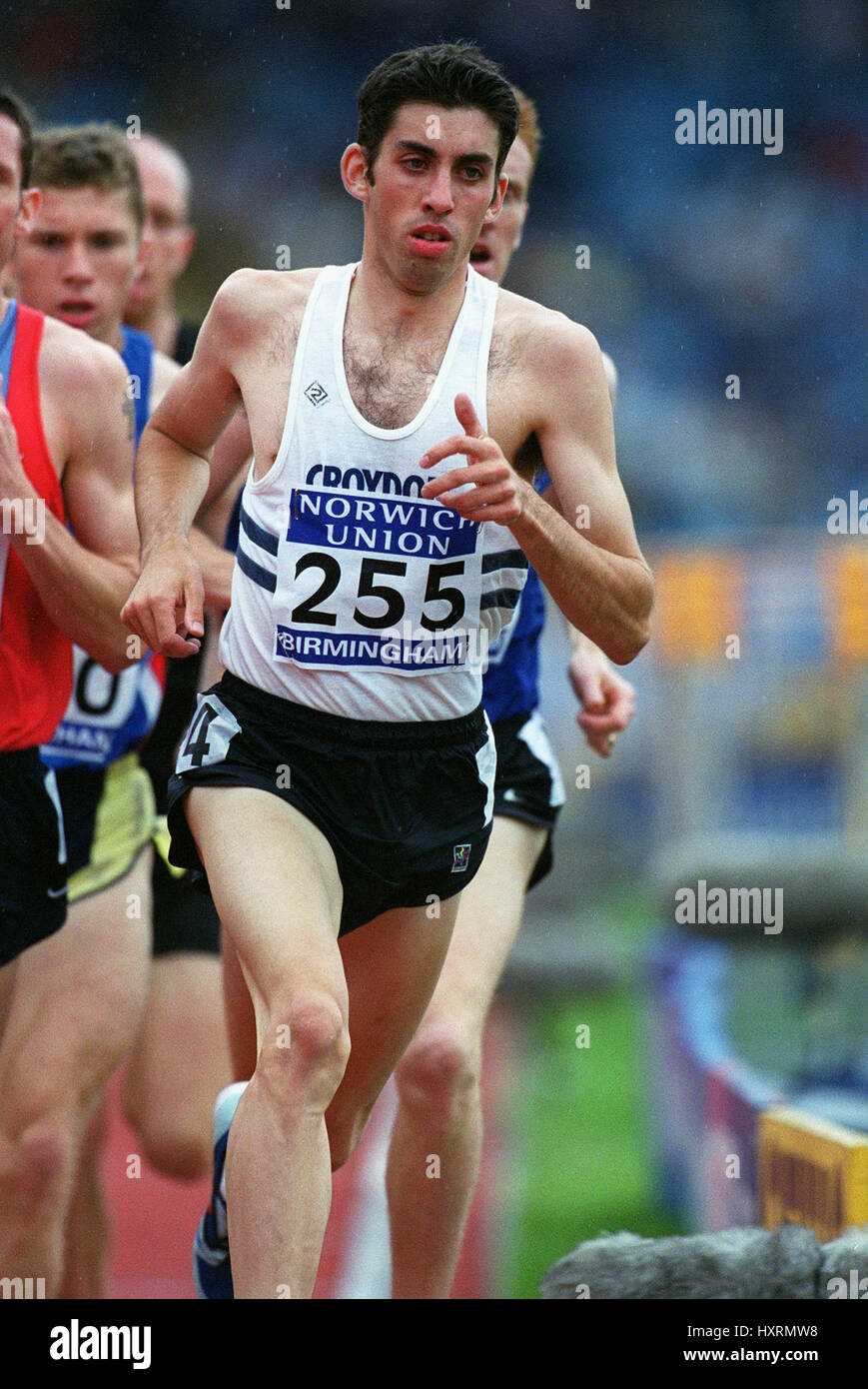 JOHN MCCALLUM 1500 METRES BIRMINGHAM ALEXANDER STADIUM BIRMINGHAM 12 ...