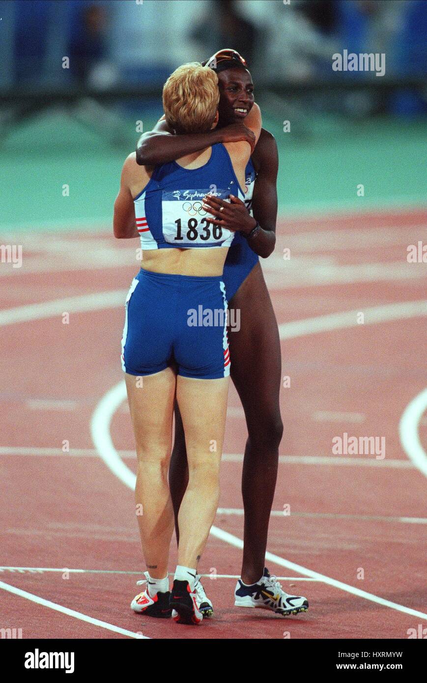 KATHARINE MERRY & DONNA FRASER 400 METRES SYDNEY OLYMPICS OLYMPIC ...