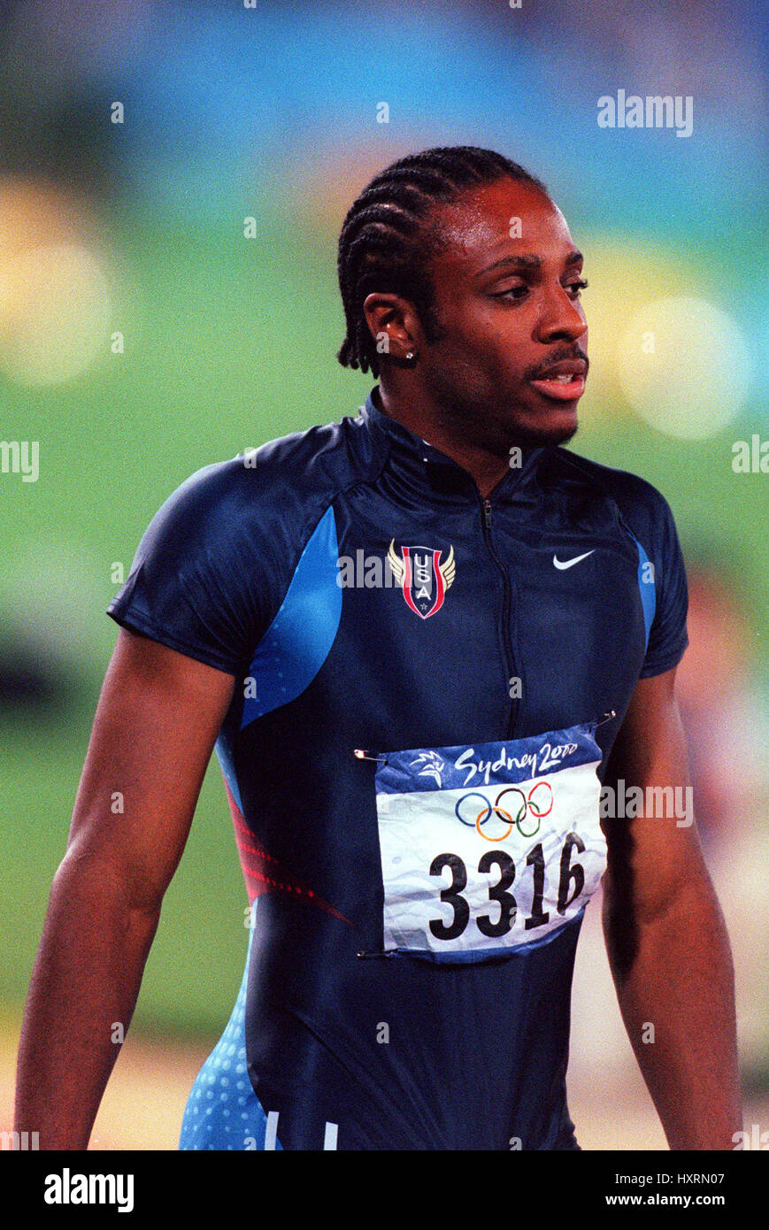 ANGELO TAYLOR 400 METRE HURDLES SYDNEY OLYMPIC STADIUM SYDNEY SYDNEY ...