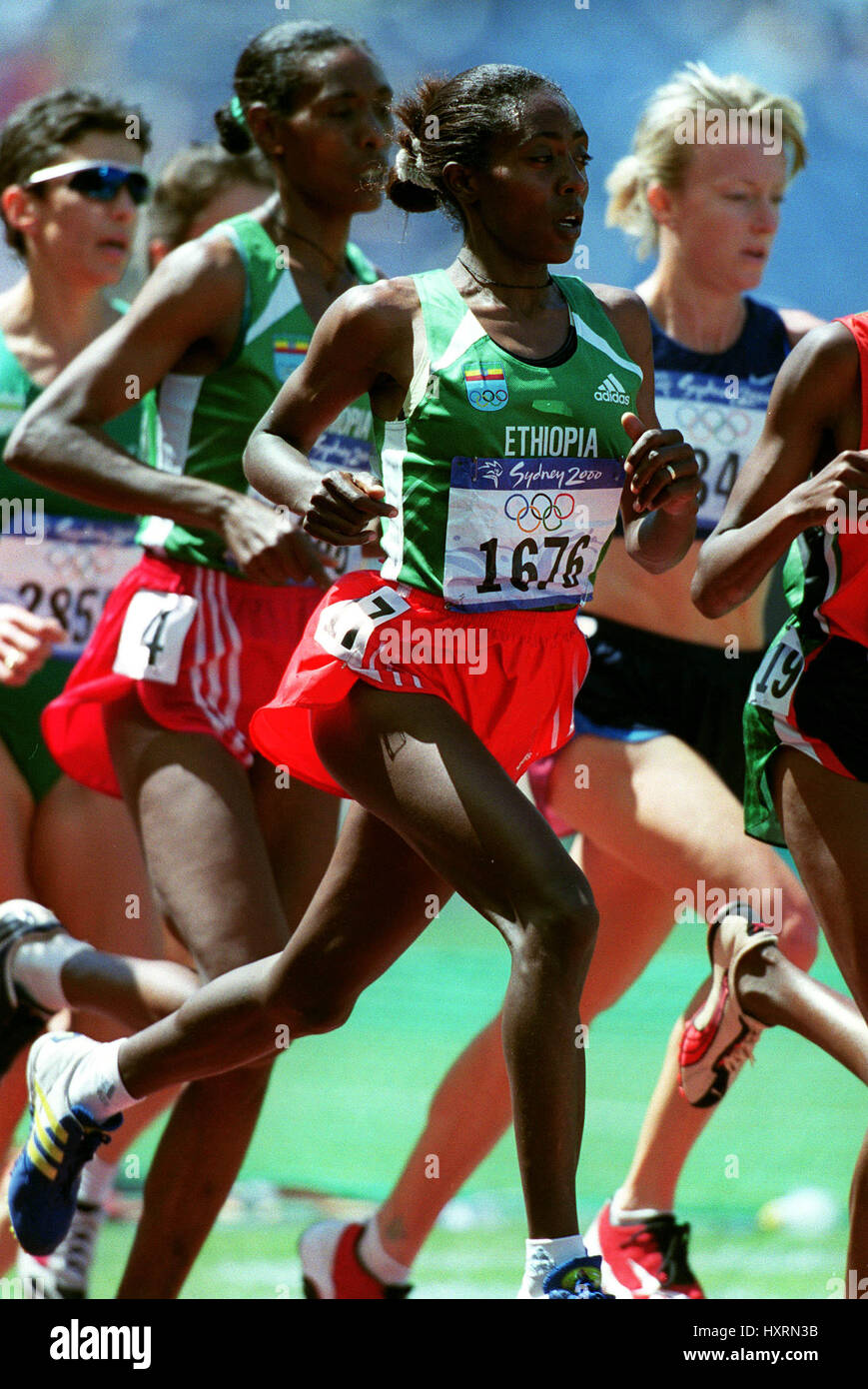 GETE WAMI 10000 METRES SYDNEY OLYMPICS OLYMPIC STADIUM SYDNEY SYDNEY ...