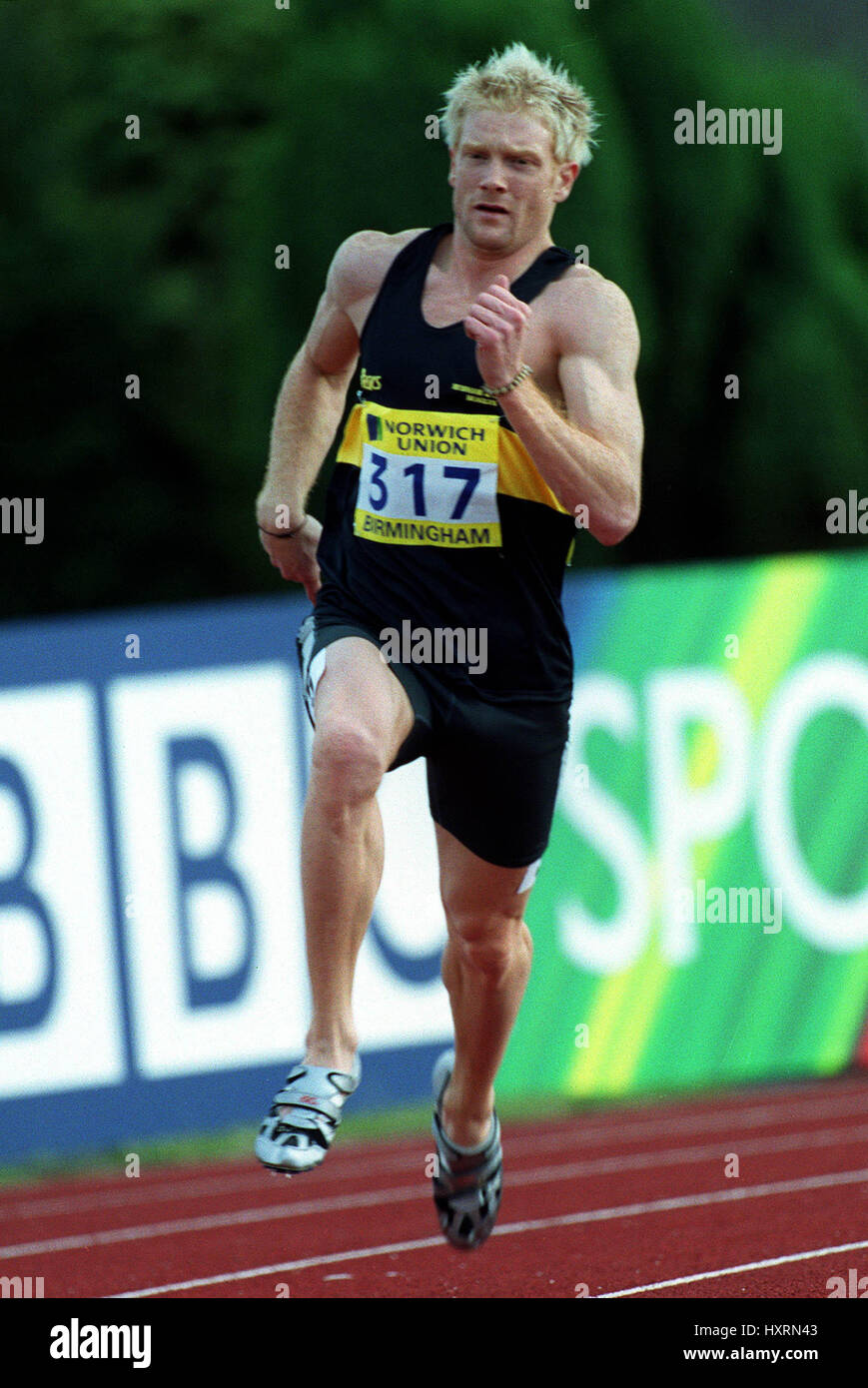 IWAN THOMAS 400 METRES ALEXANDER STADIUM BIRMINGHAM ENGLAND 14 July ...