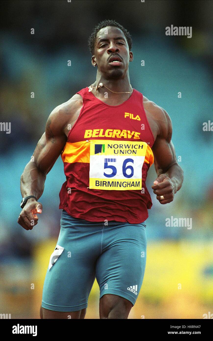 DWAIN CHAMBERS 100 METRES ALEXANDER STADIUM BIRMINGHAM ENGLAND 14 July ...