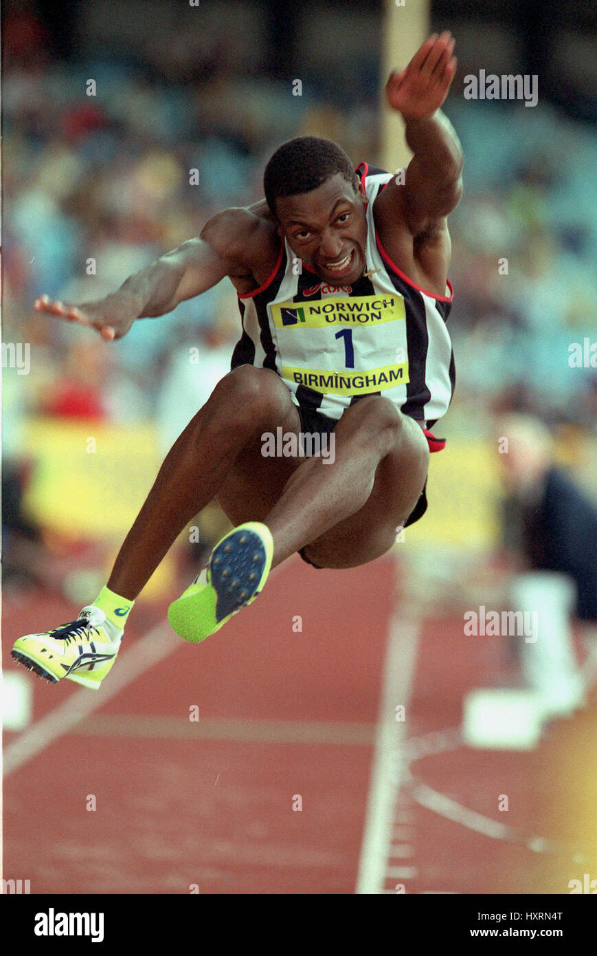 Larry achike triple jump alexander hi-res stock photography and images ...