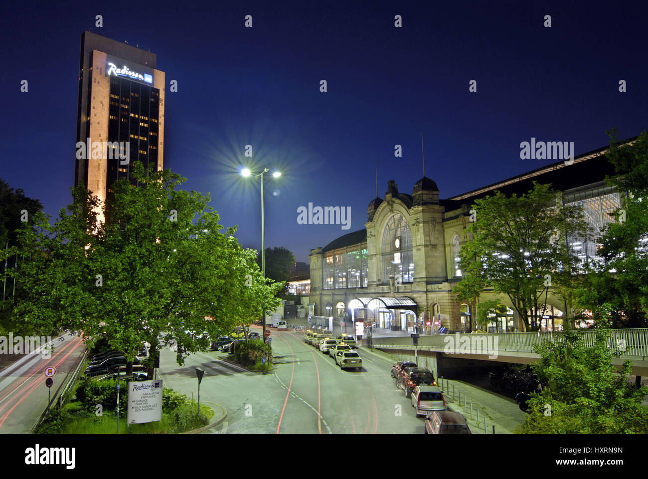 Germany, Hamburg, town, Gro? town, evening, in the evening, at night ...