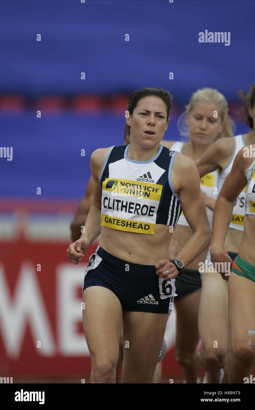 HELEN CLITHEROE 1500 METRES GATESHEAD INTERNATIONAL STADIUM GATESHEAD ...
