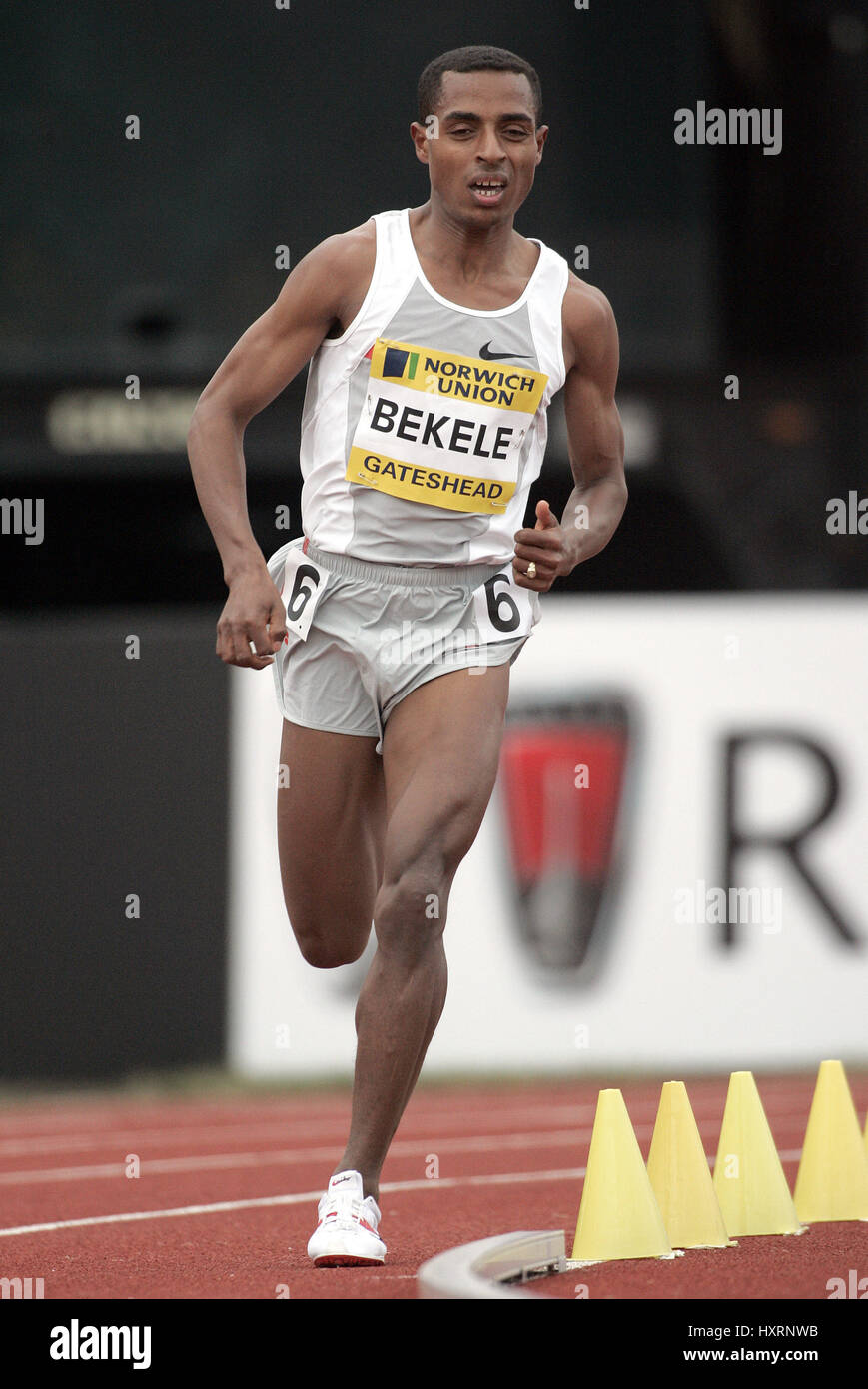 KENENISA BEKELE 3000 METRES GATESHEAD INTERNATIONAL STADIUM GATESHEAD ...