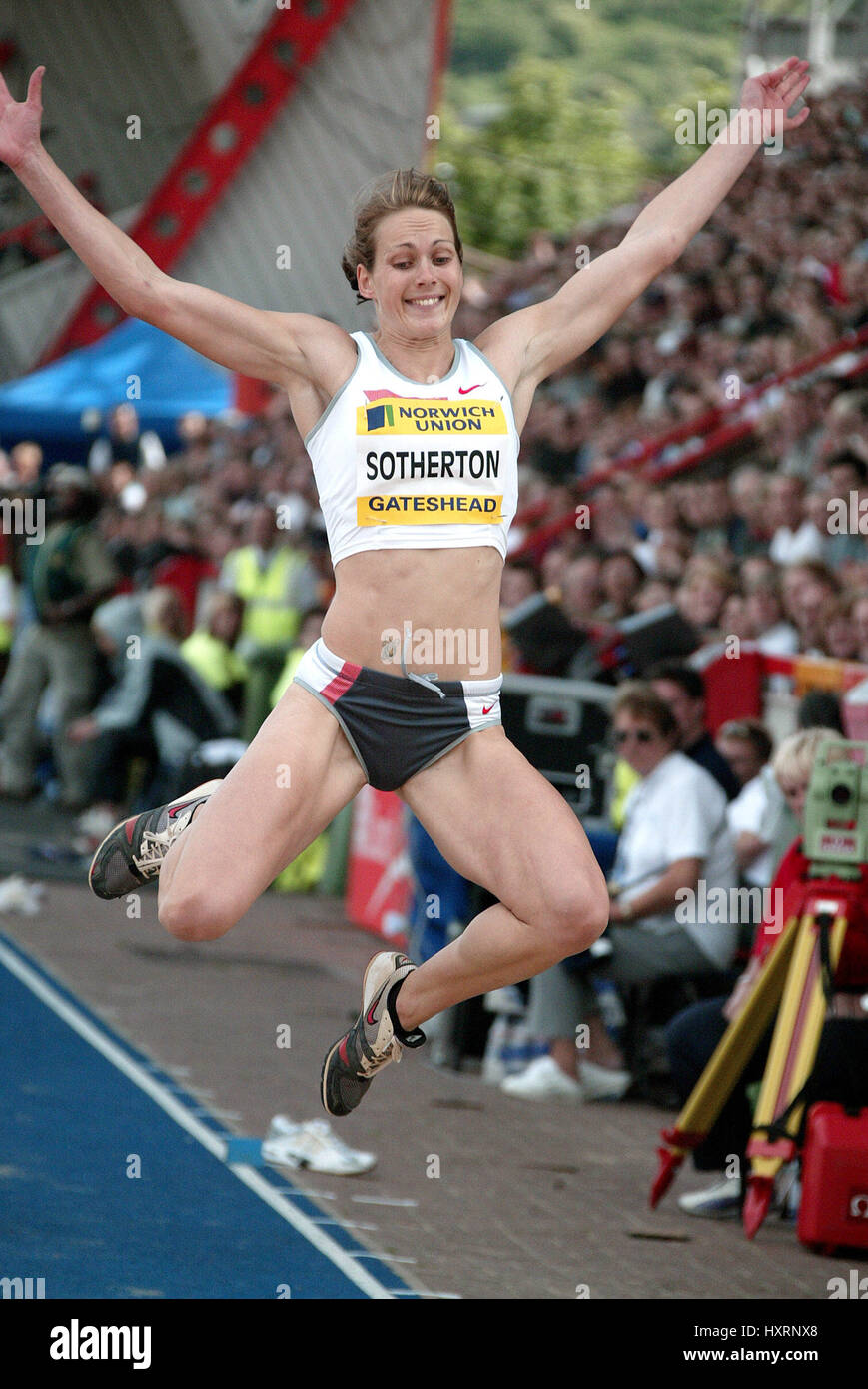 KELLY SOTHERTON LONG JUMP GATESHEAD INTERNATIONAL STADIUM GATESHEAD ...