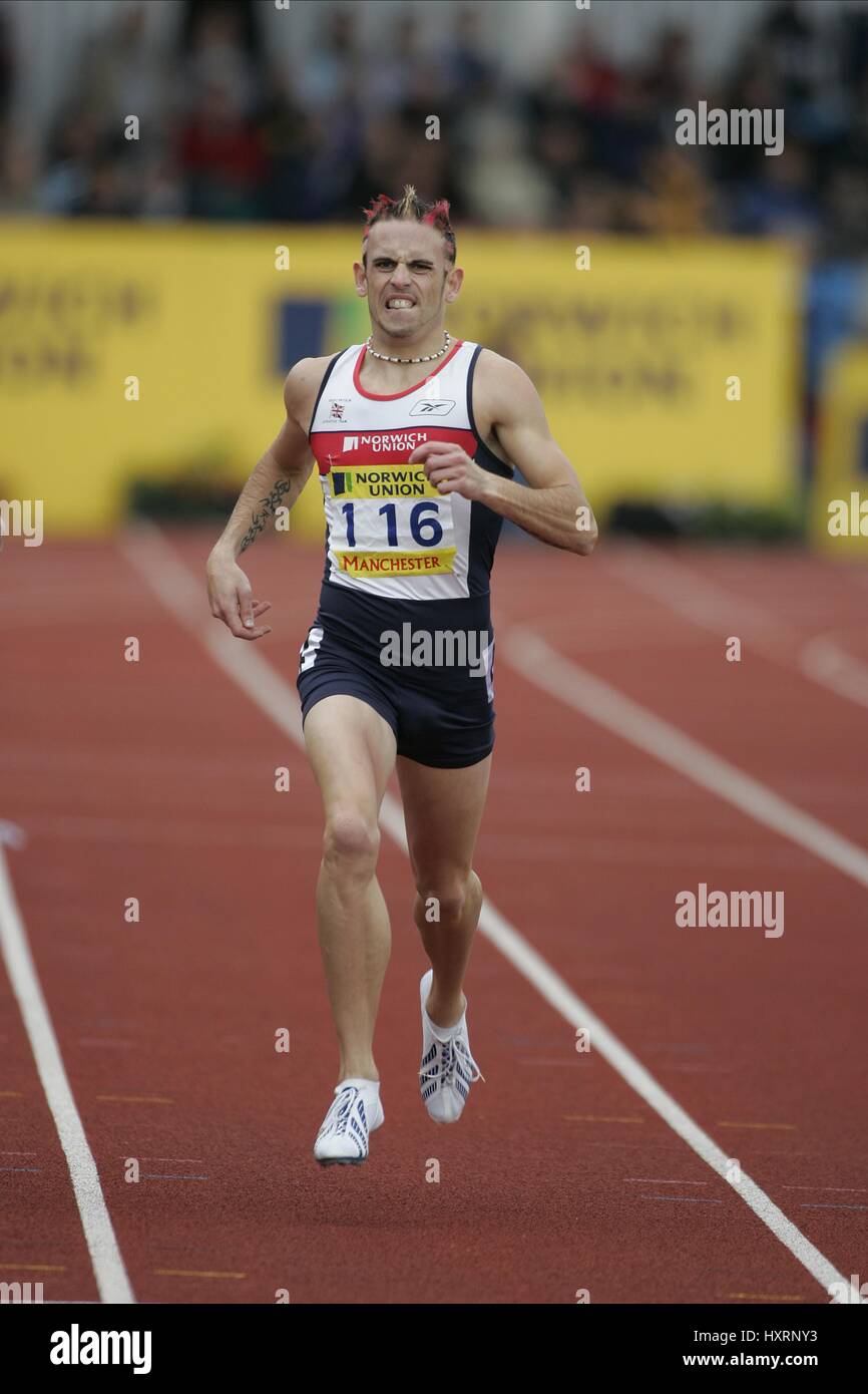 MATT ELIAS 400 METRES MANCHESTER REGIONAL ARENA 11 July 2004 Stock ...