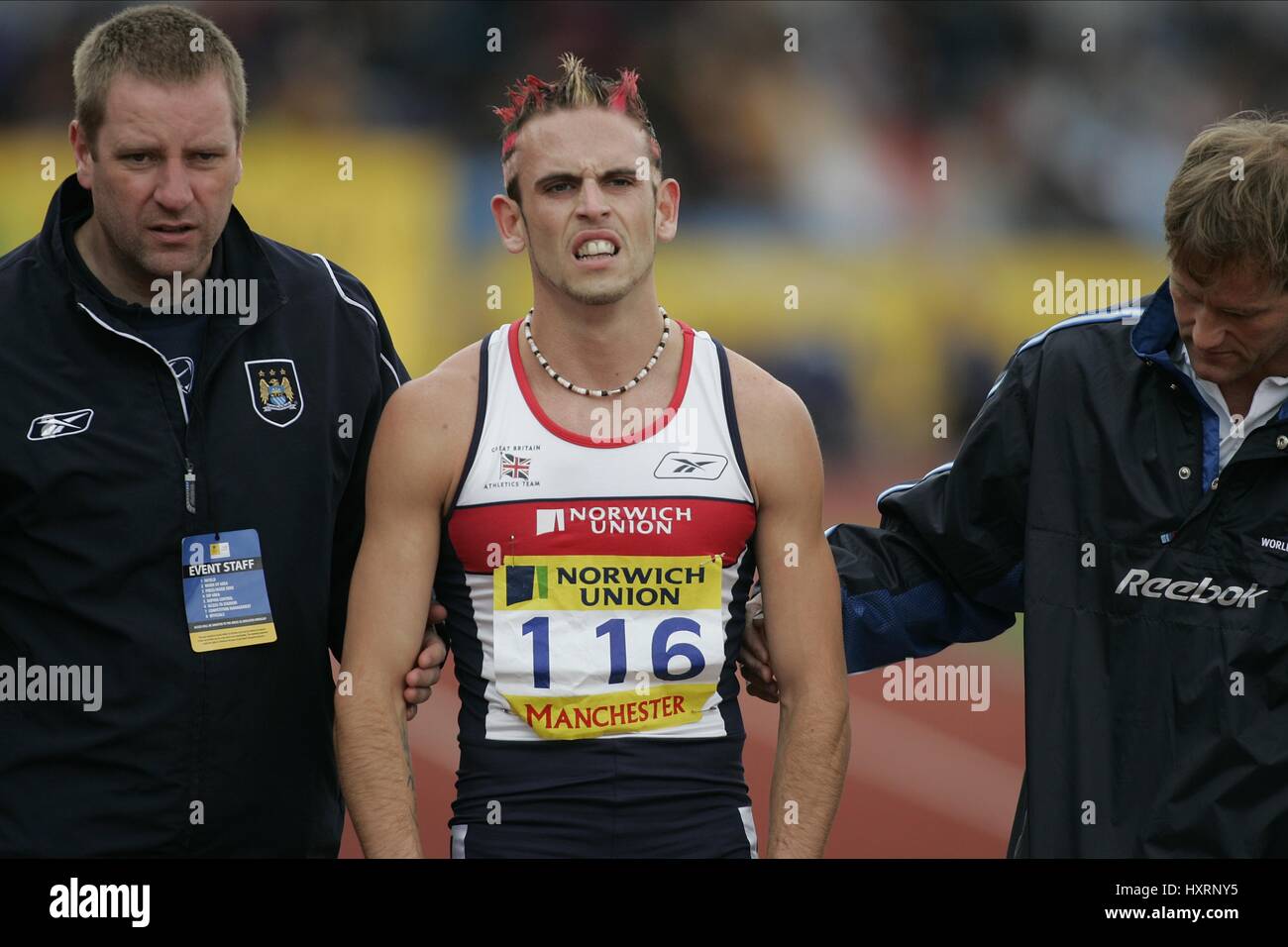 MATT ELIAS 400 METRES MANCHESTER REGIONAL ARENA 11 July 2004 Stock ...