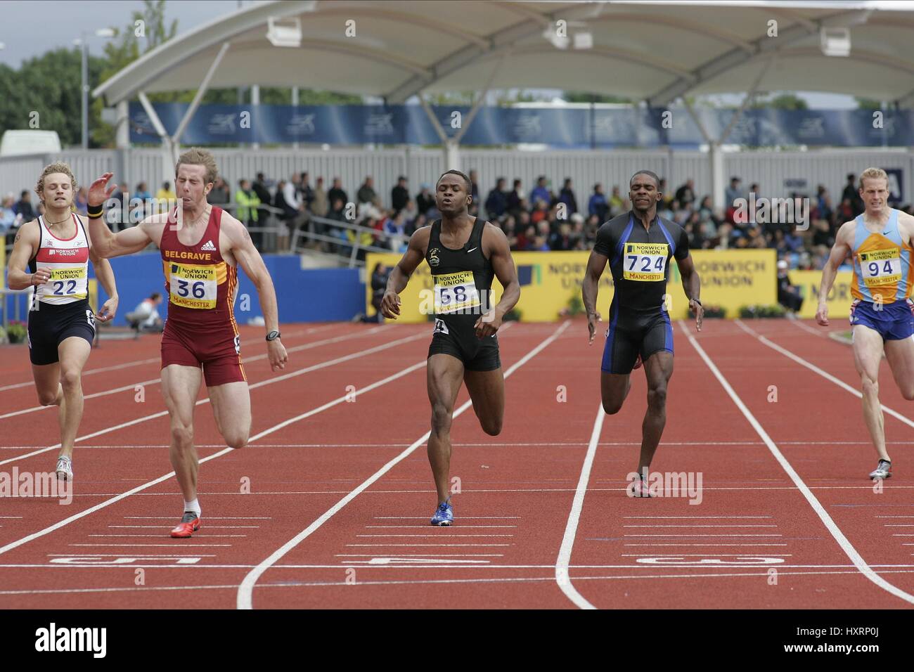 T BENJAMIN D CAINES & M DAVIS 400 METRES FINAL MANCHESTER REGIONAL ...