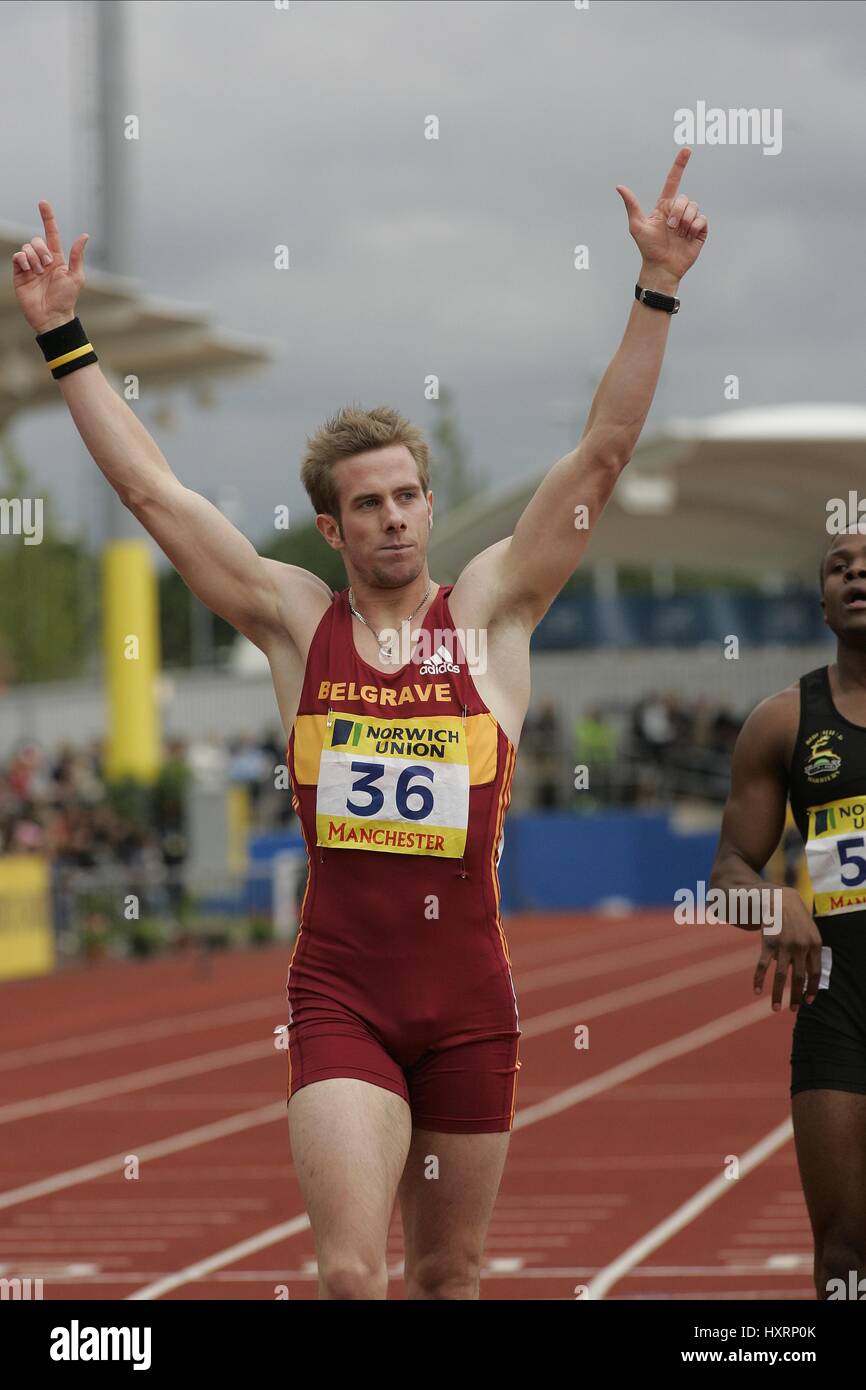 TIMOTHY BENJAMIN 400 METRES FINAL MANCHESTER REGIONAL ARENA 11 July ...
