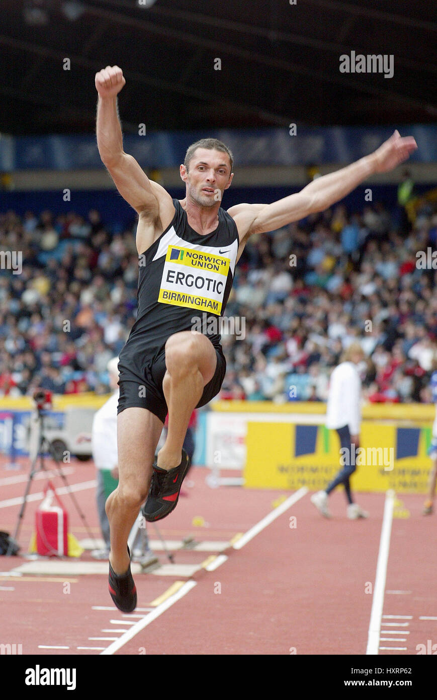 SINISA ERGOTIC LONG JUMP ALEXANDER STADIUM BIRMINGHAM ENGLAND 25 July ...