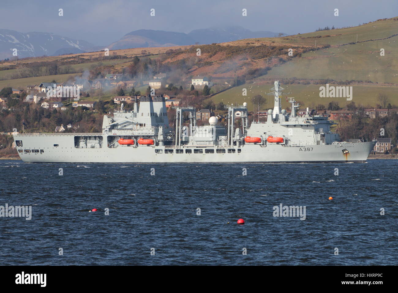 RFA Fort Victoria (A387), a Fort Victoria-class multi-role ...