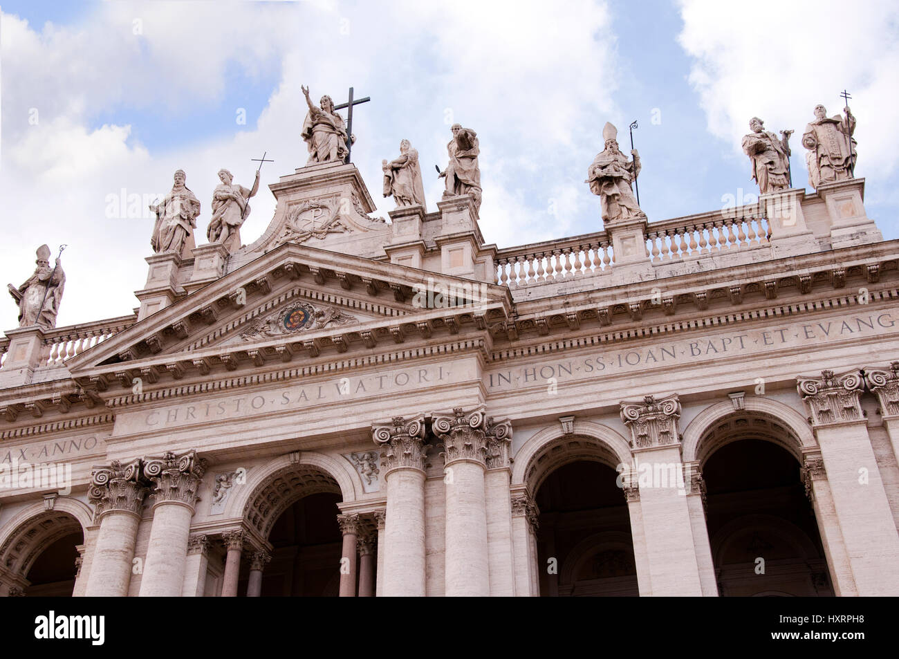 St Johnin Lateran Church and the Sacred Steps church in Rome the ...