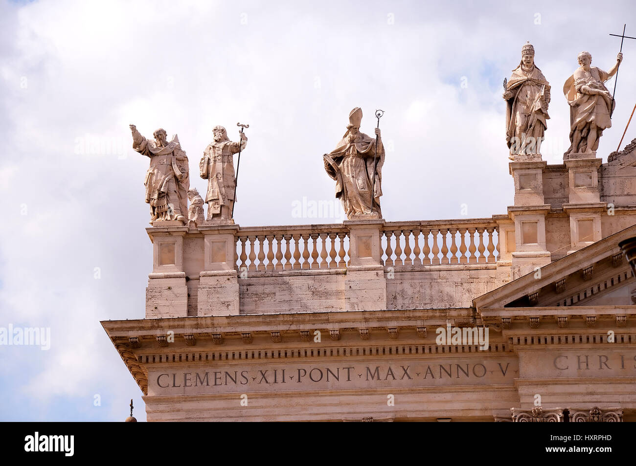 St Johnin Lateran Church and the Sacred Steps church in Rome the ...