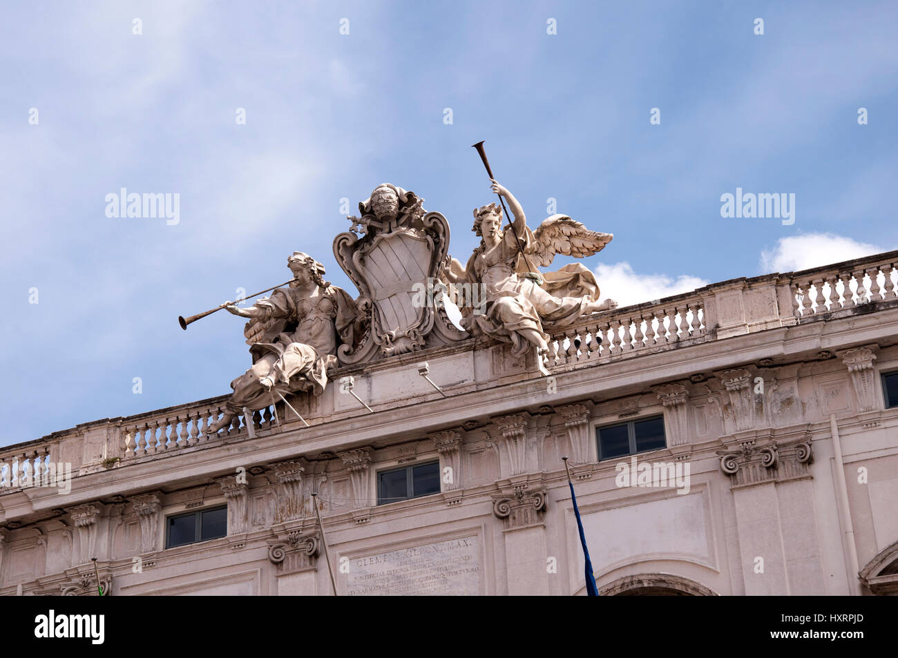 Quirinale Palace The Italian Prime Minster's residence in Rome the ...