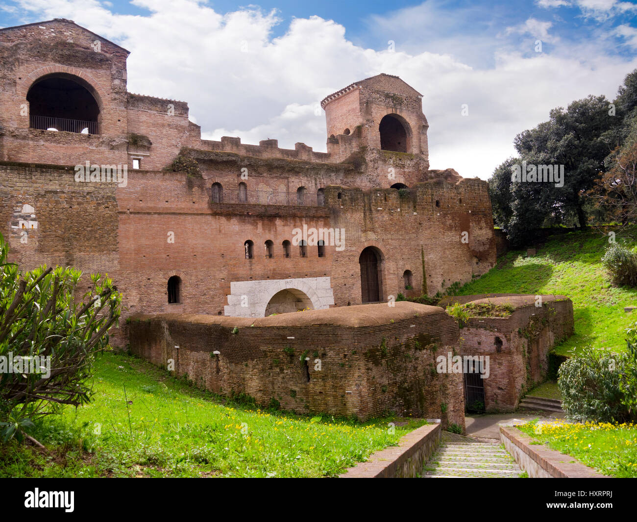 The City Walls of Rome the eternal City Italy Stock Photo - Alamy