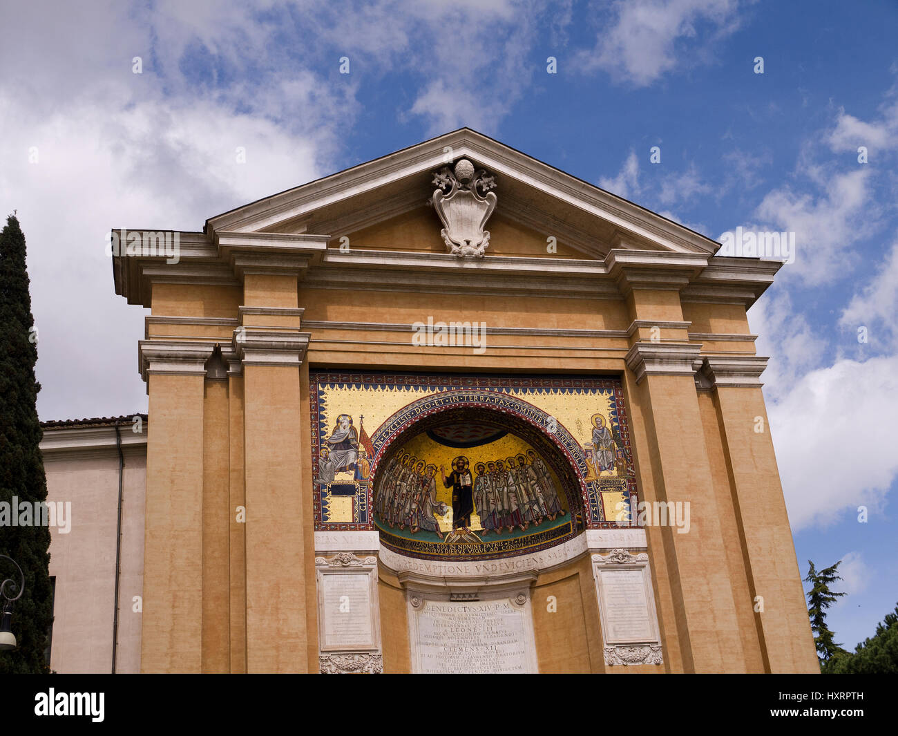 The Church of the Sacred Steps in Rome the eternal City Italy Stock ...