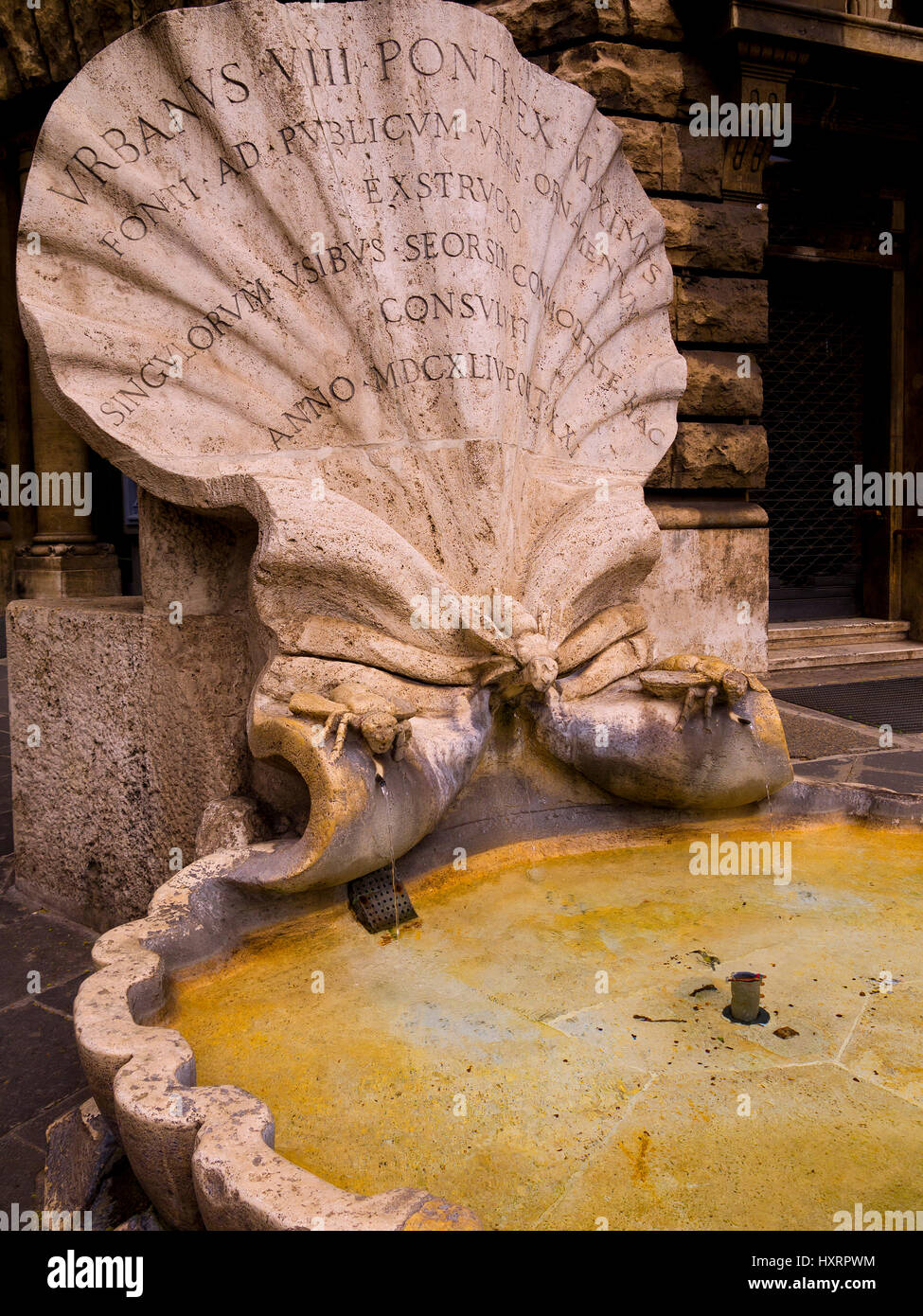 The Fountain of the Bees in Rome the eternal City Italy Stock Photo - Alamy