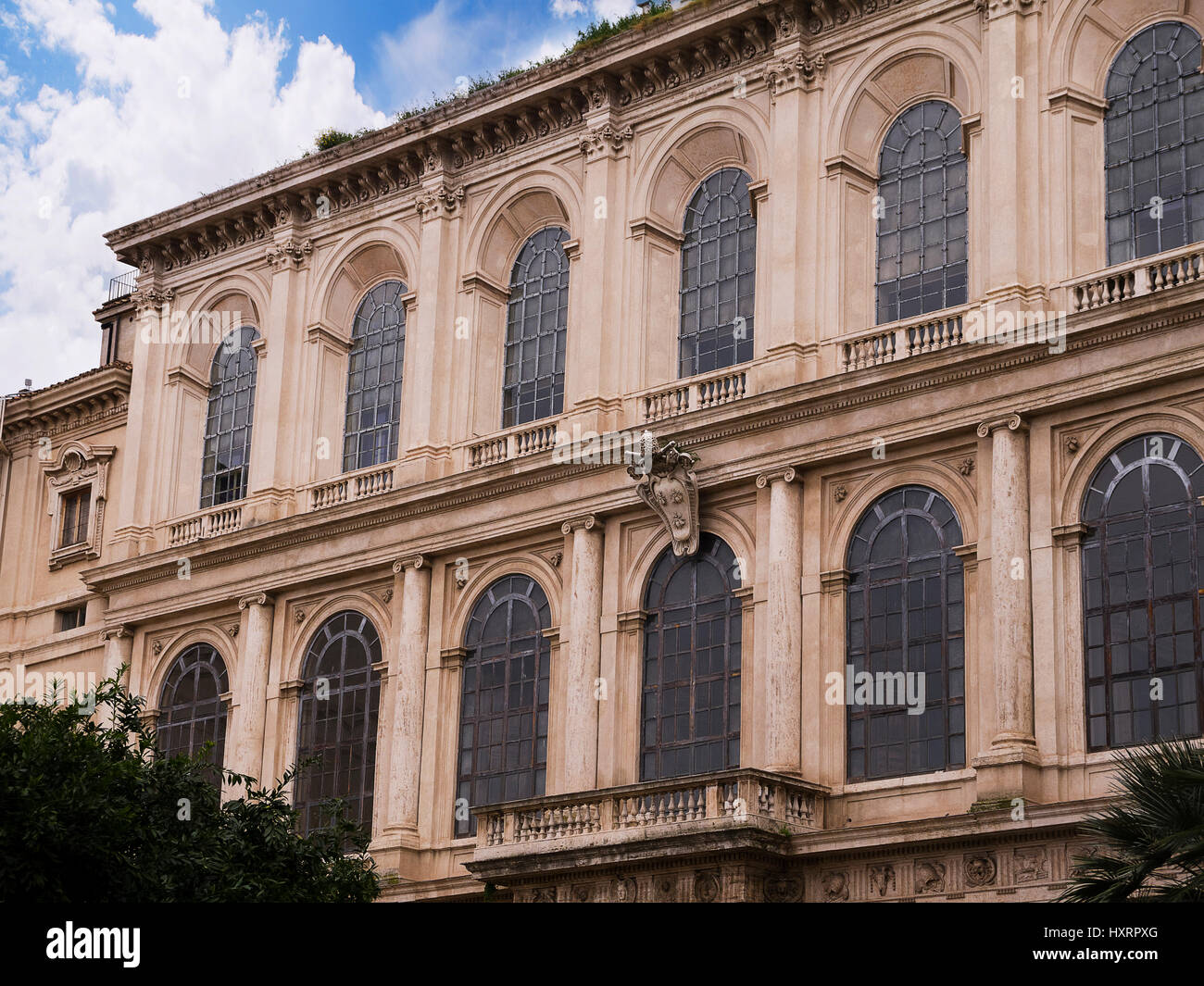The Barbarini Palace in Rome the eternal City Italy Stock Photo - Alamy