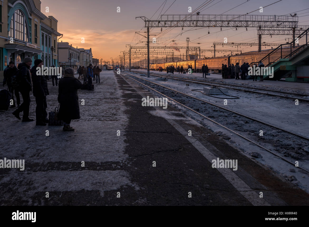 Ulan ude tracks hi-res stock photography and images - Alamy