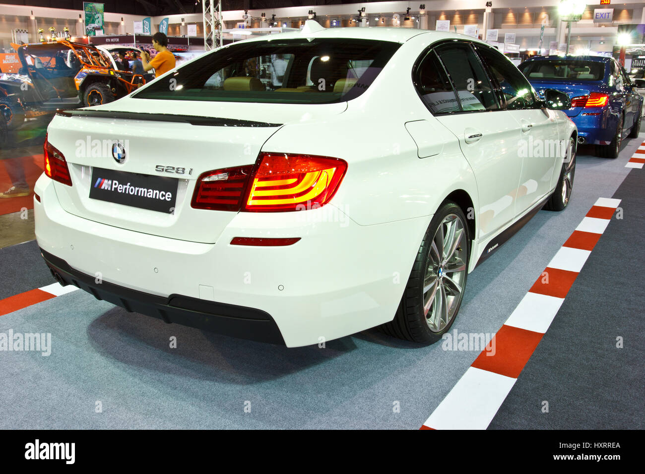 BANGKOK - JUNE 23 : BMW 528i show at The second Bangkok International ...