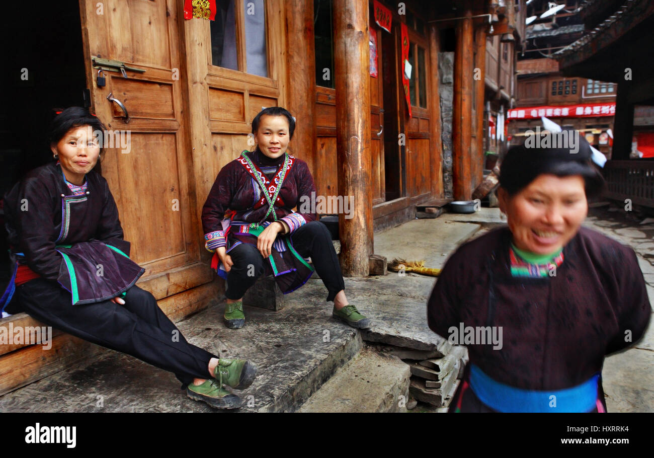 Zengchong village guizhou china april hi-res stock photography and ...