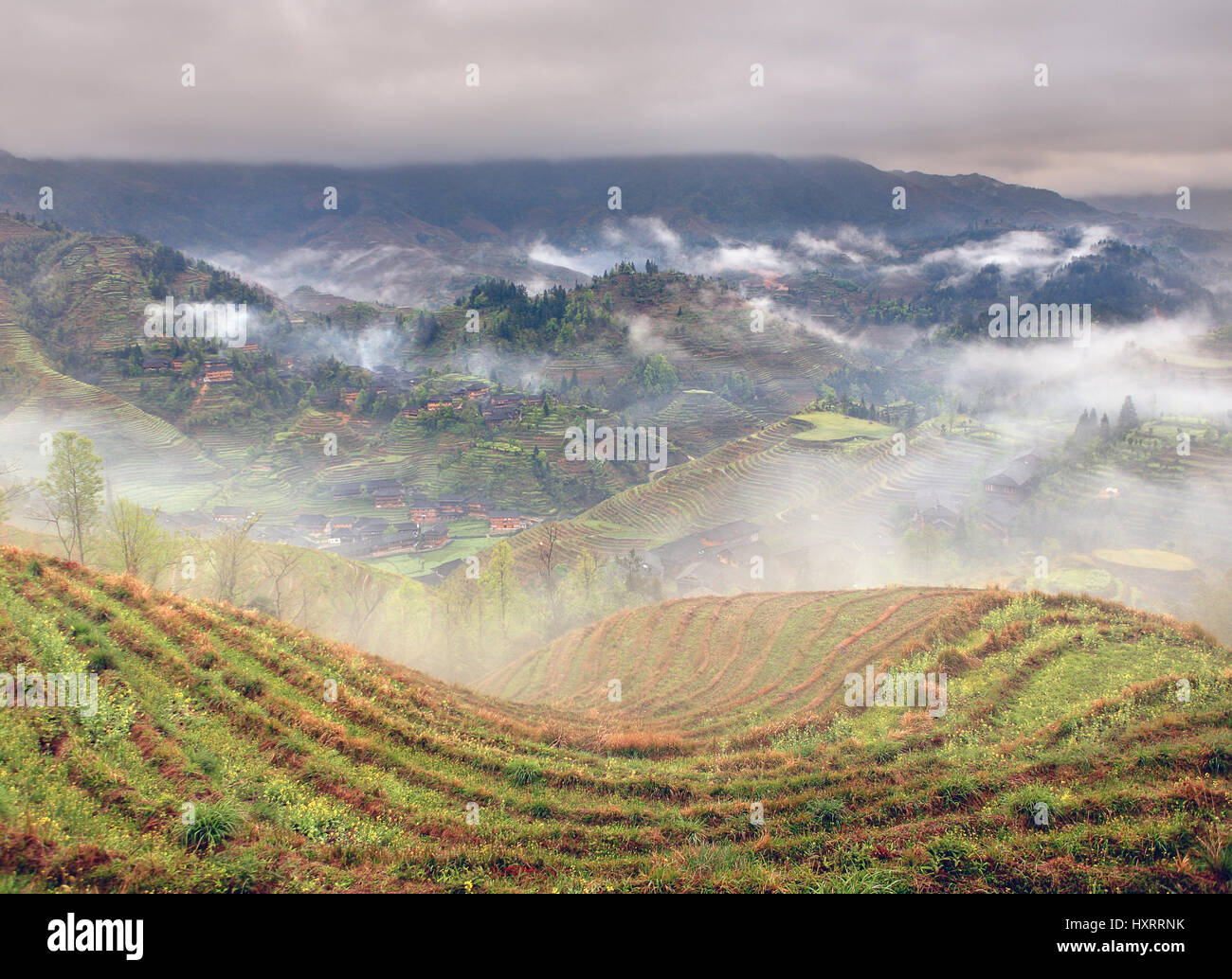 Dazhai near longsheng hi-res stock photography and images - Alamy