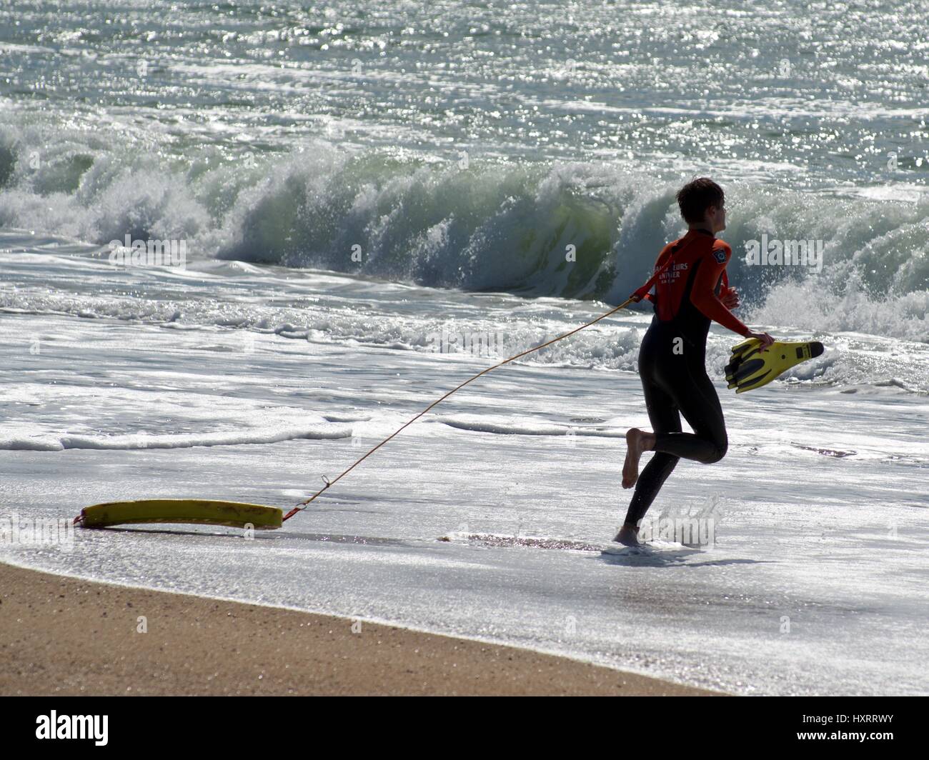 Lifeguard france hi-res stock photography and images - Alamy