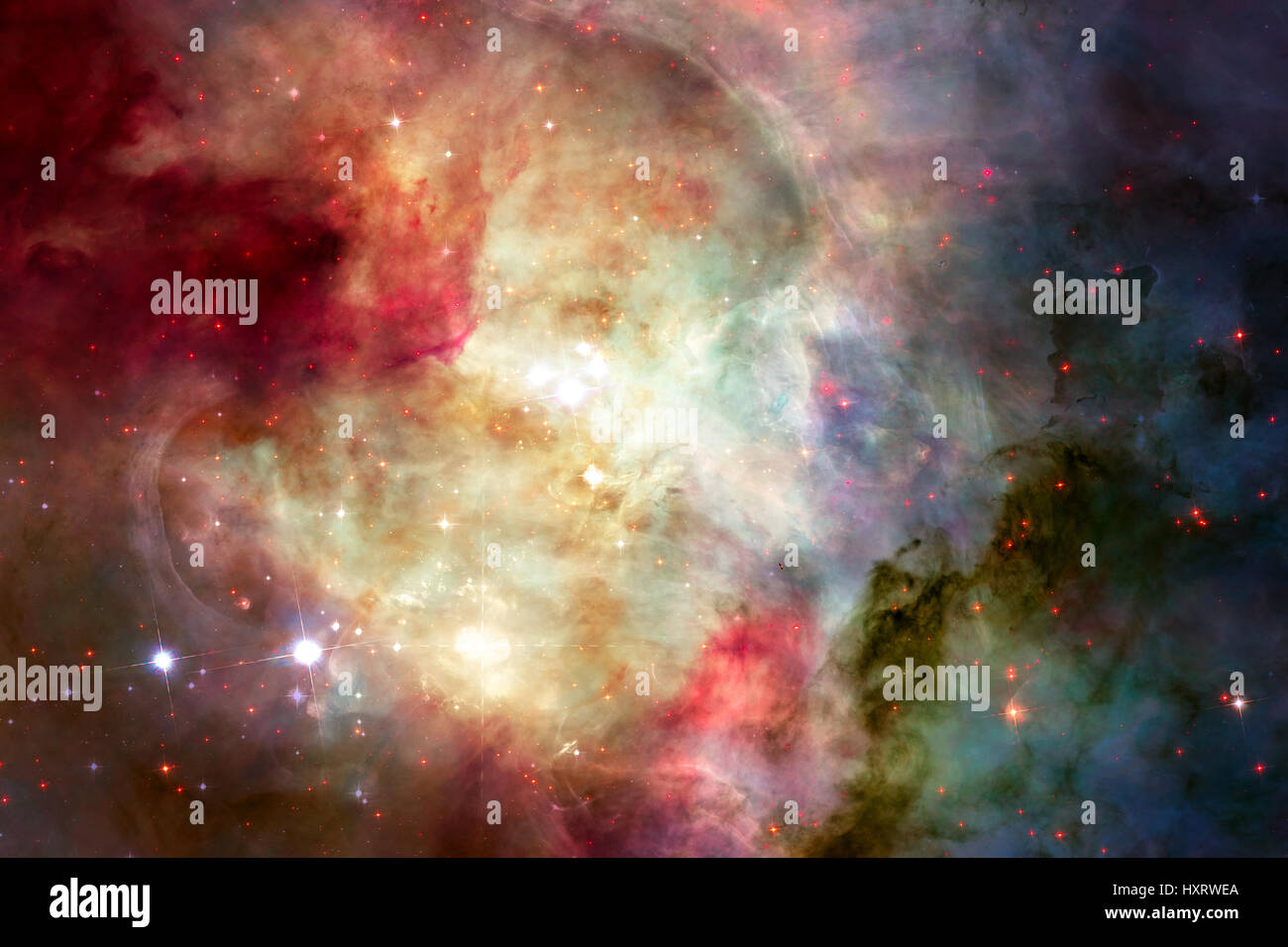 Galaxy in universe. Elements of this Image Furnished by NASA Stock ...