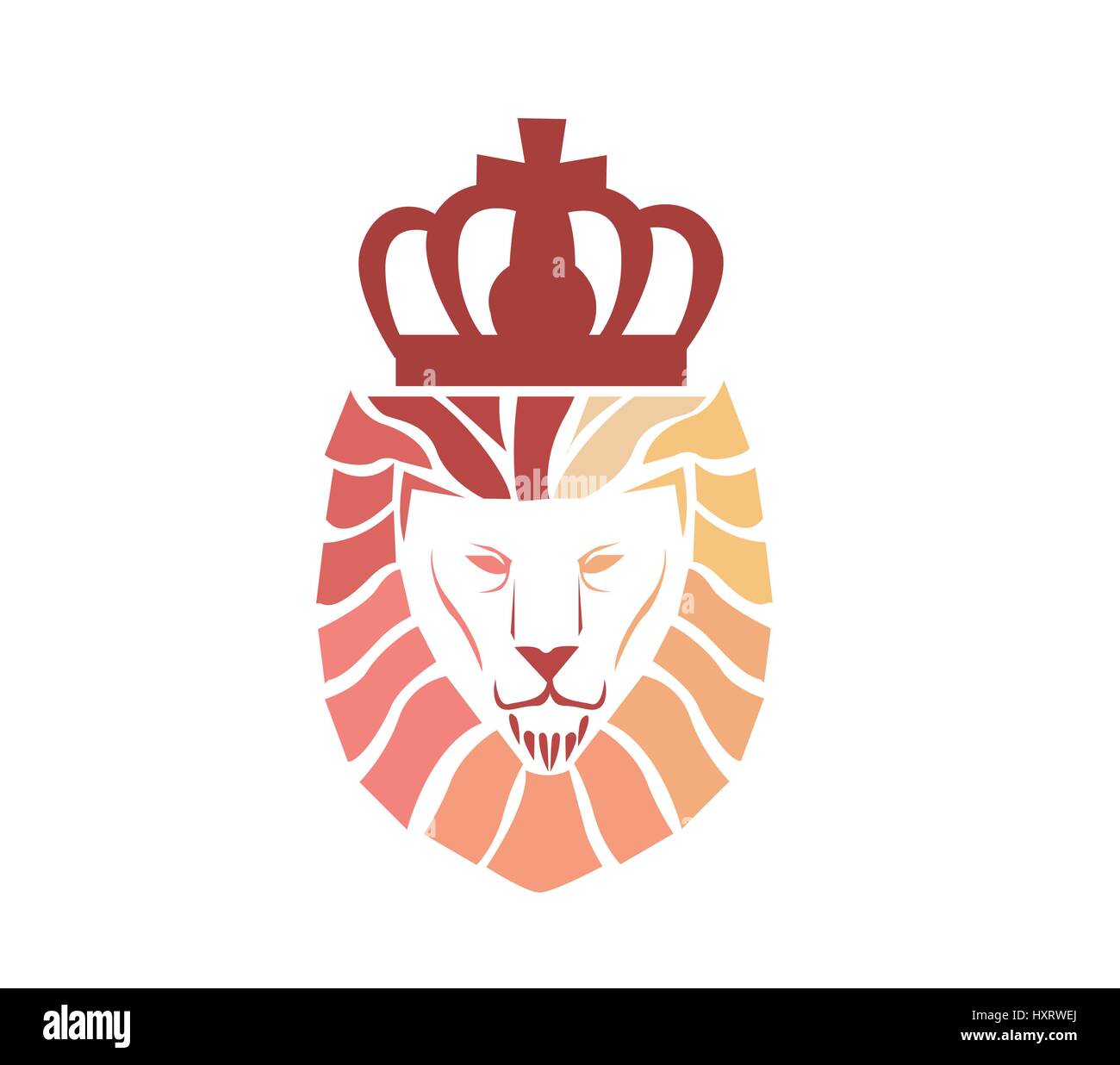 David and the lion Stock Vector Images - Alamy