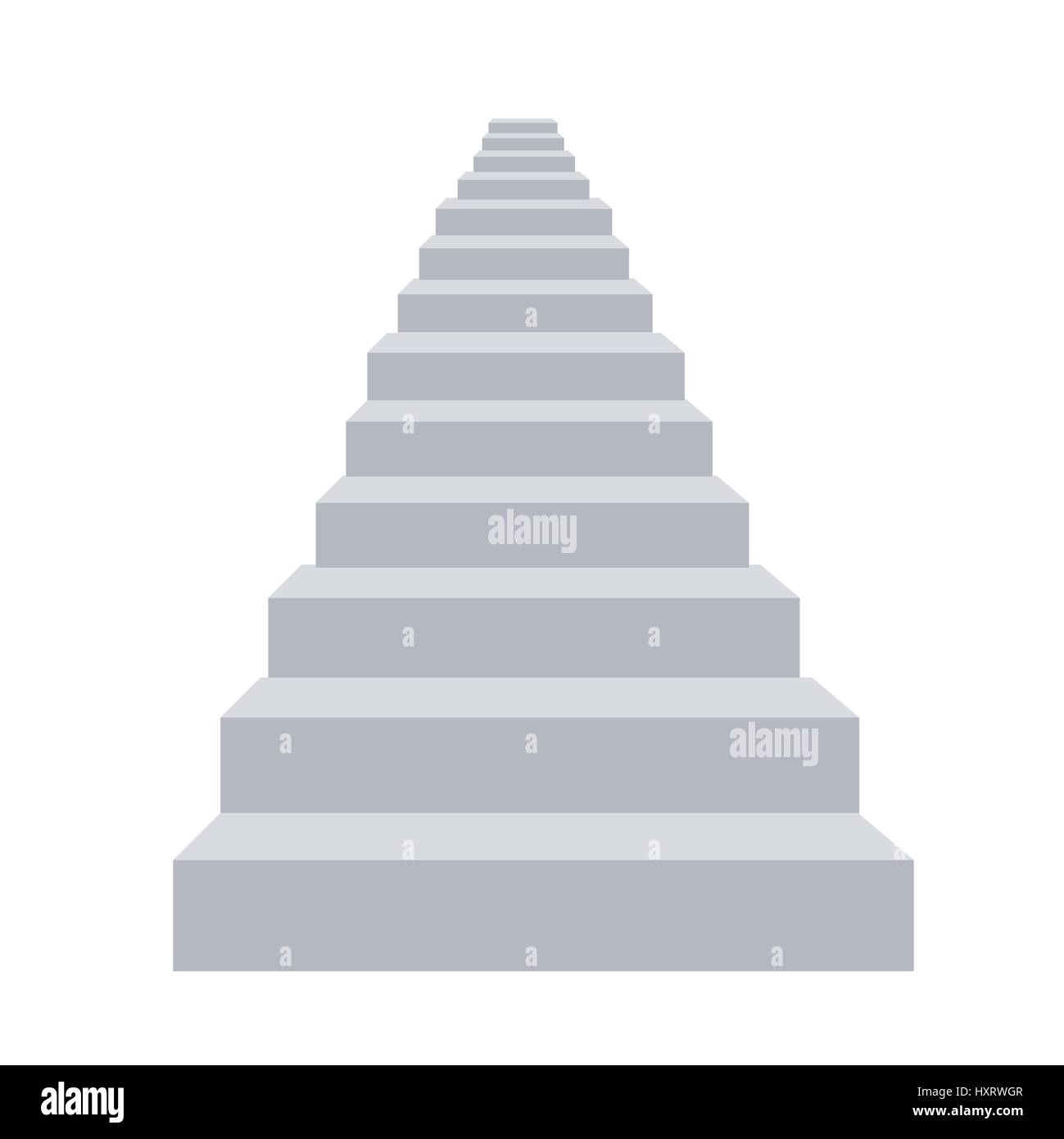 Light on stairs Stock Vector Images - Alamy