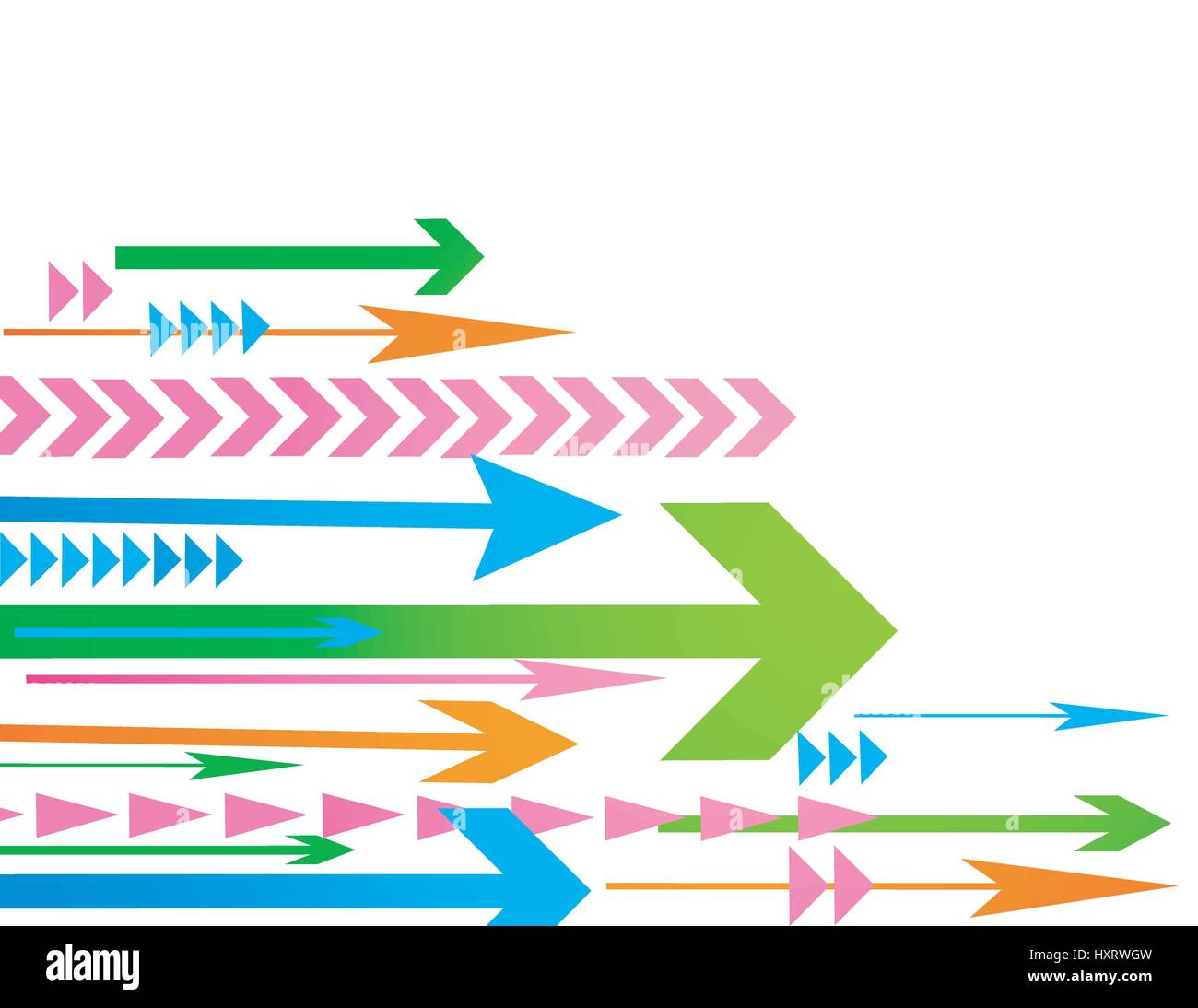 Abstract arrow vector illustration Stock Vector Image & Art - Alamy