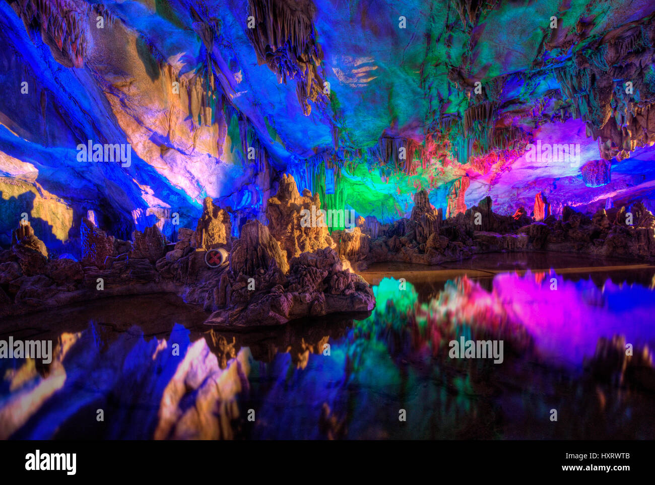 Reed flute cave hi-res stock photography and images - Alamy