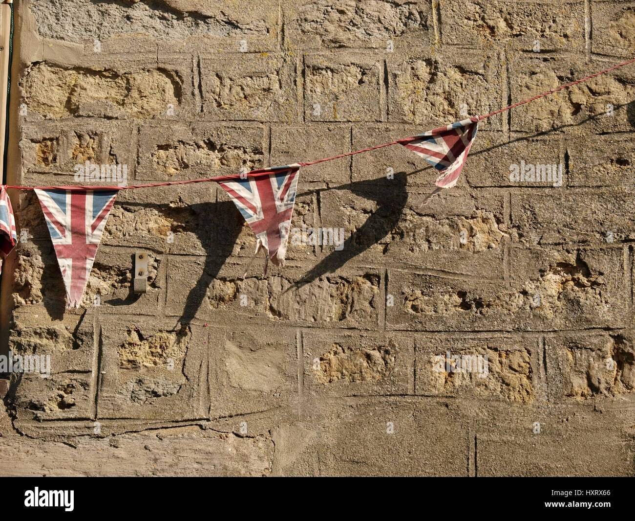 Tattered Union Jack Stock Photo - Alamy
