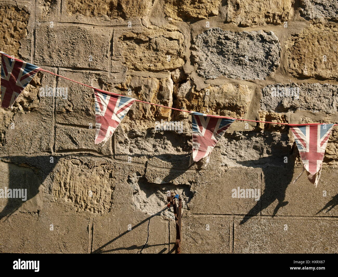 Tattered Union Jack Stock Photo - Alamy