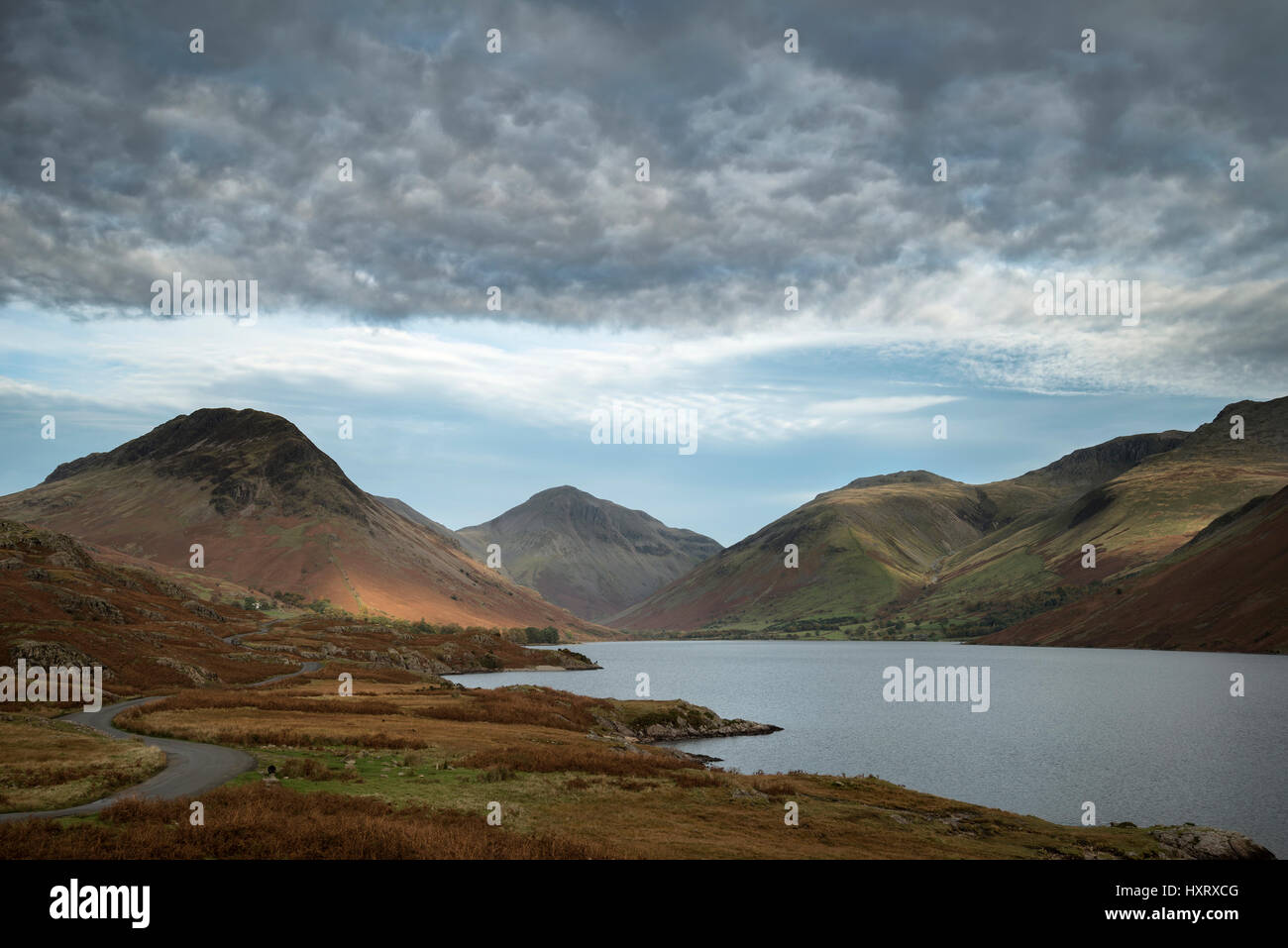 Stunning landscape image of mountains around Wast Water in Lake ...