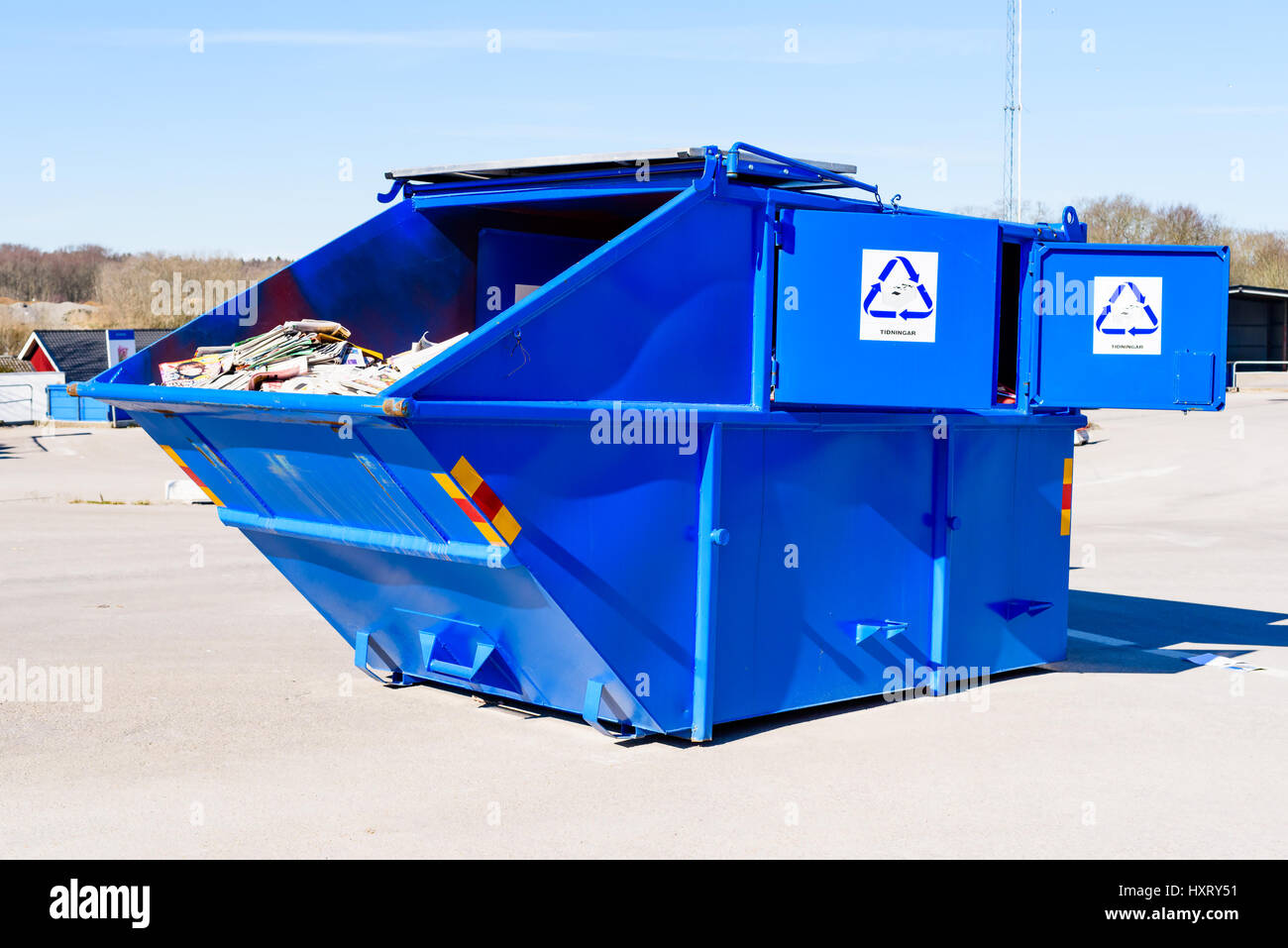 Sweden recycle trash hi-res stock photography and images - Alamy