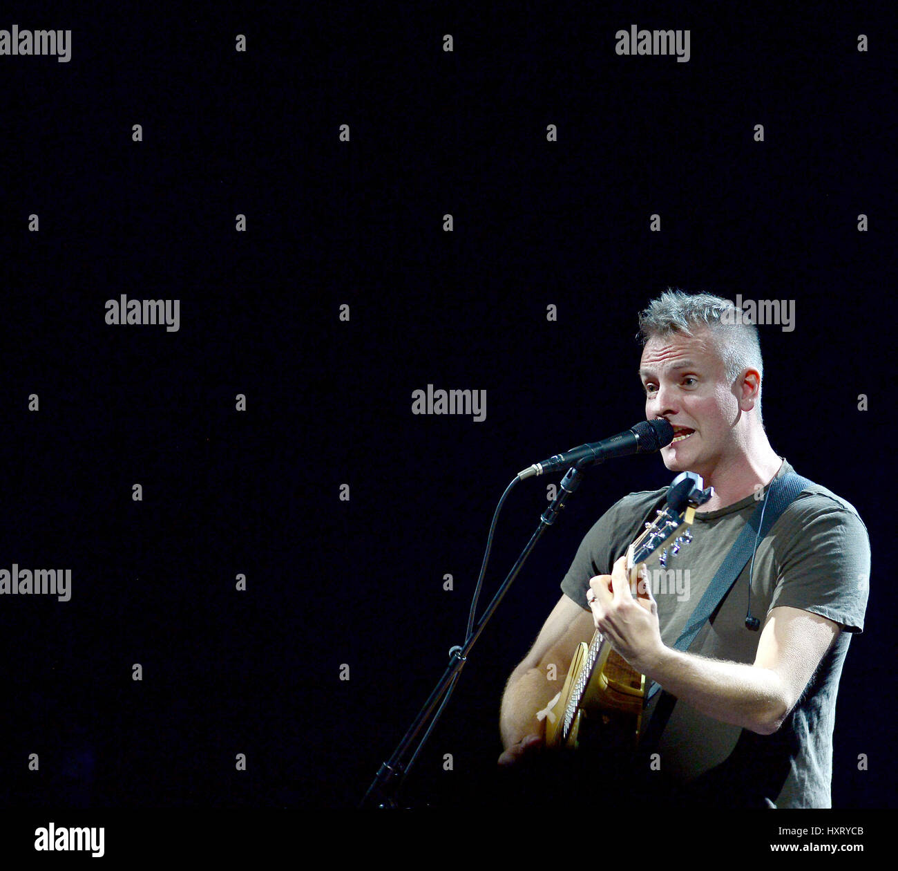 Joe Sumner performs as the opening act for Sting at the Fillmore Miami ...