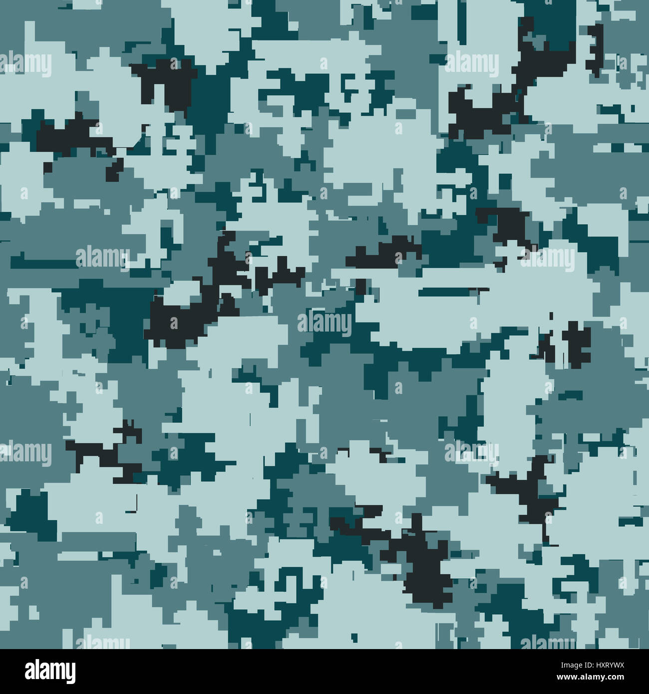 Digital camouflage seamless patterns Stock Photo - Alamy