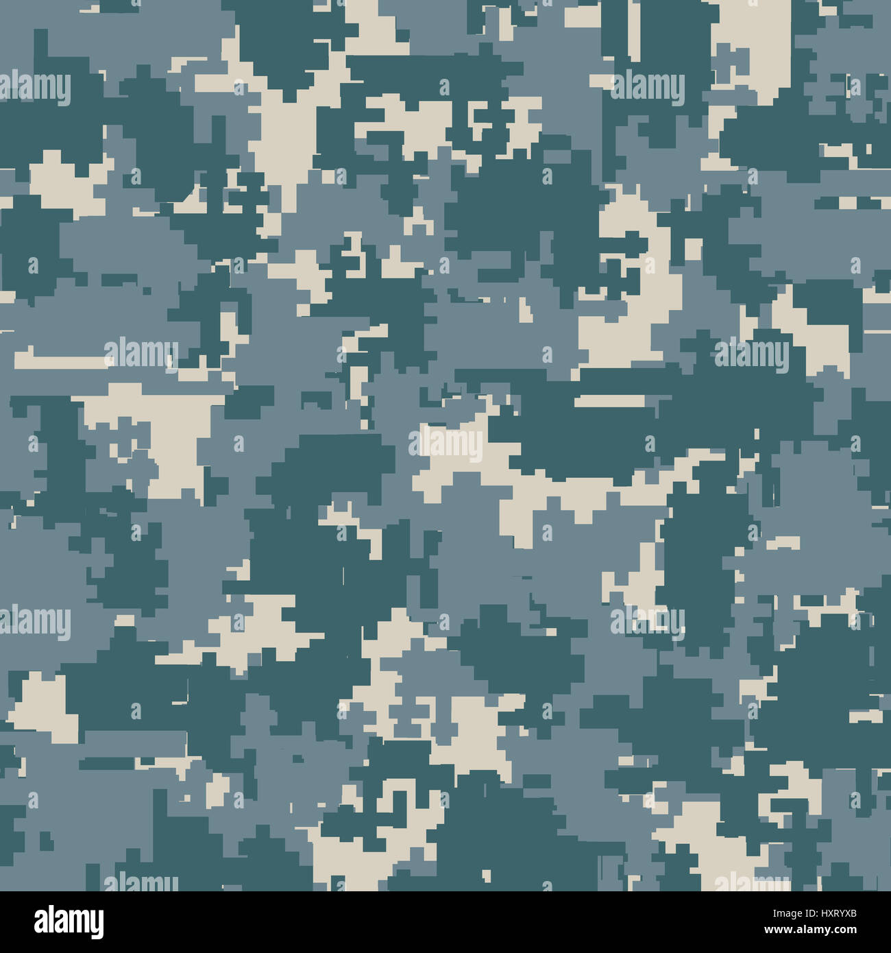 Digital camouflage seamless patterns Stock Photo - Alamy