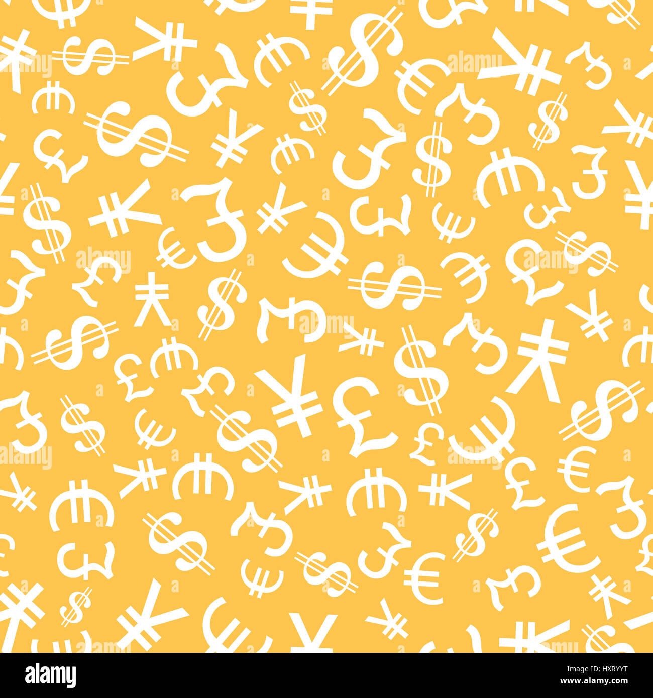Currency Symbol Seamless pattern Stock Photo - Alamy