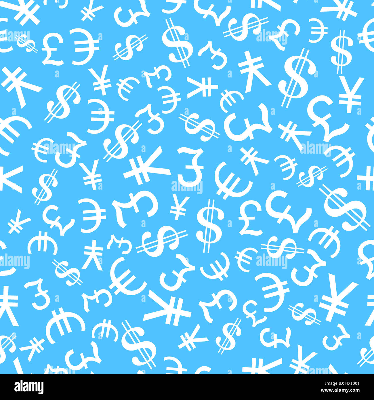Currency Symbol Seamless pattern Stock Photo - Alamy