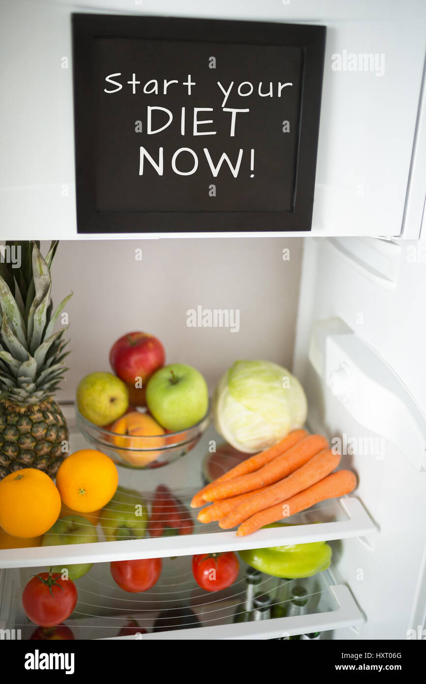 Reminder board for notes on fridge Stock Photo - Alamy