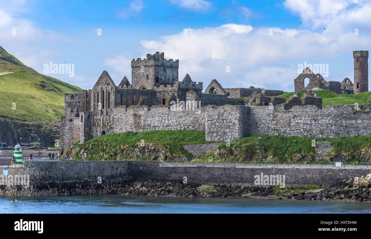 Peel Castle, Isle of Man Stock Photo - Alamy