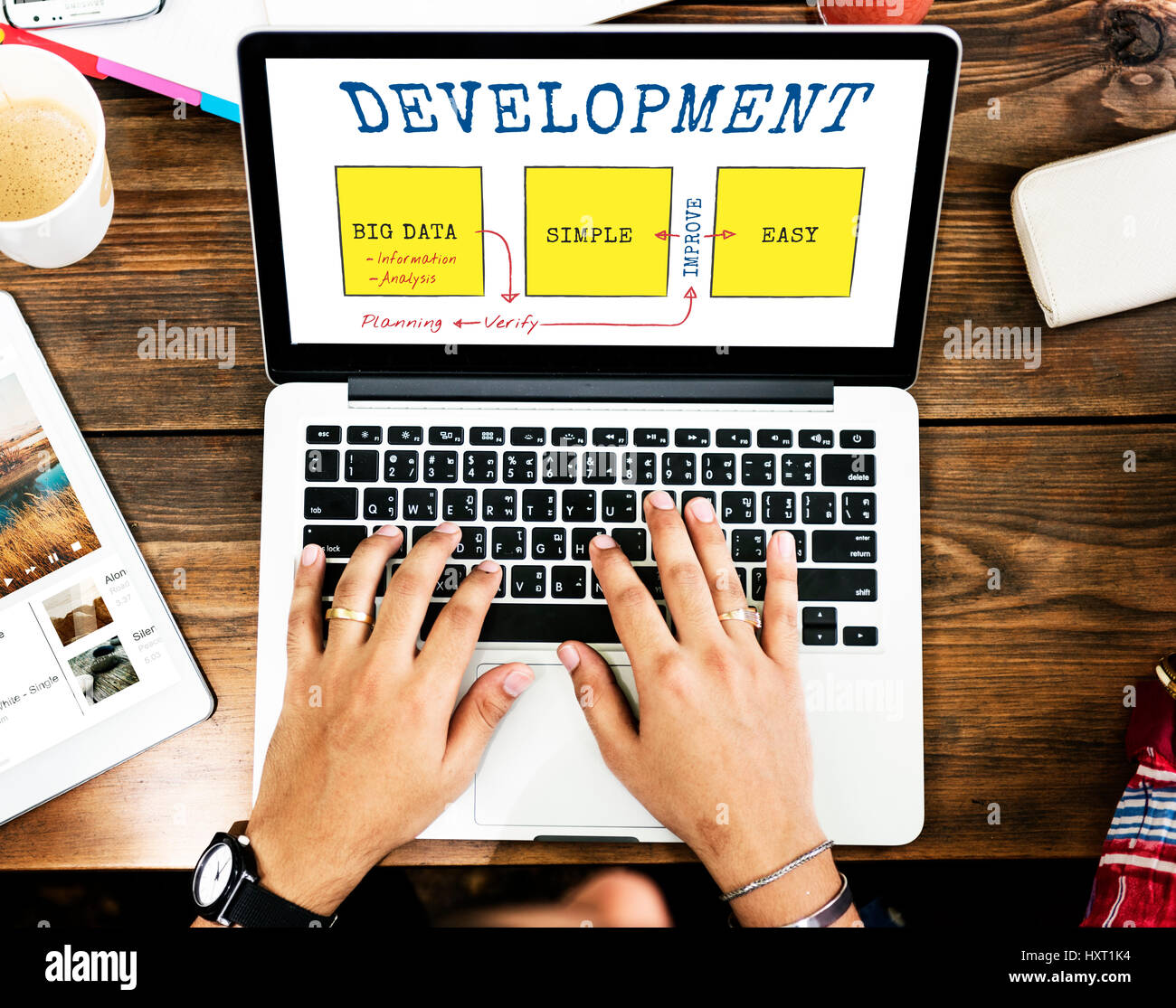 Process Chart Diagram Management Quality Icon Stock Photo - Alamy