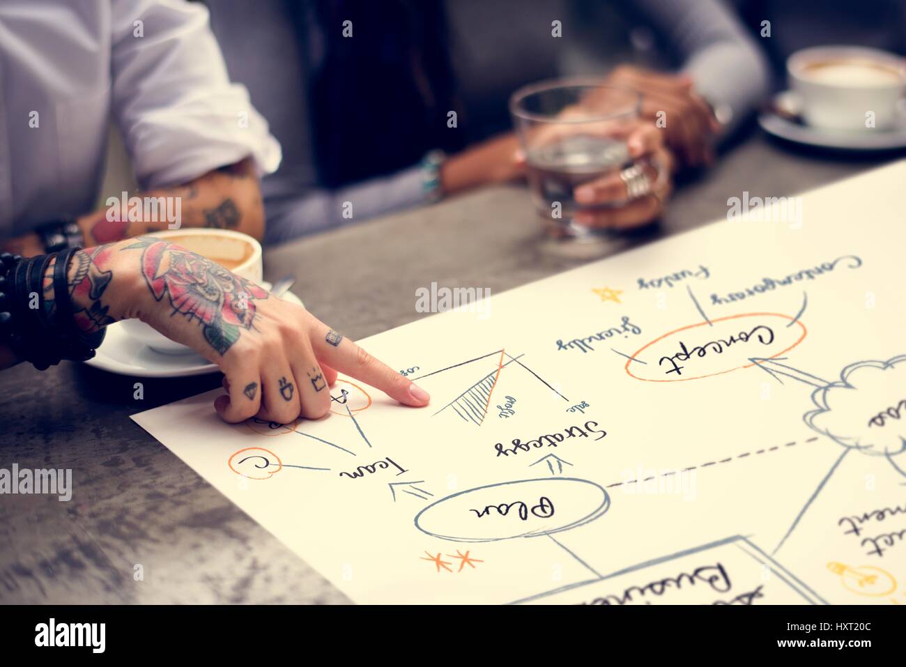 Collaboration Connection Team Brainstorming Unity Stock Photo - Alamy