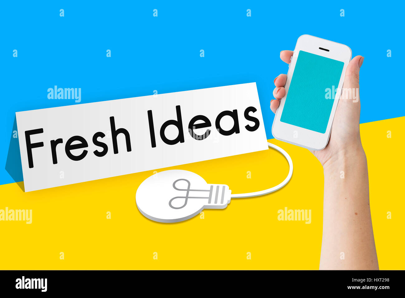 Fresh Ideas Imagination Inspiration Concept Stock Photo - Alamy