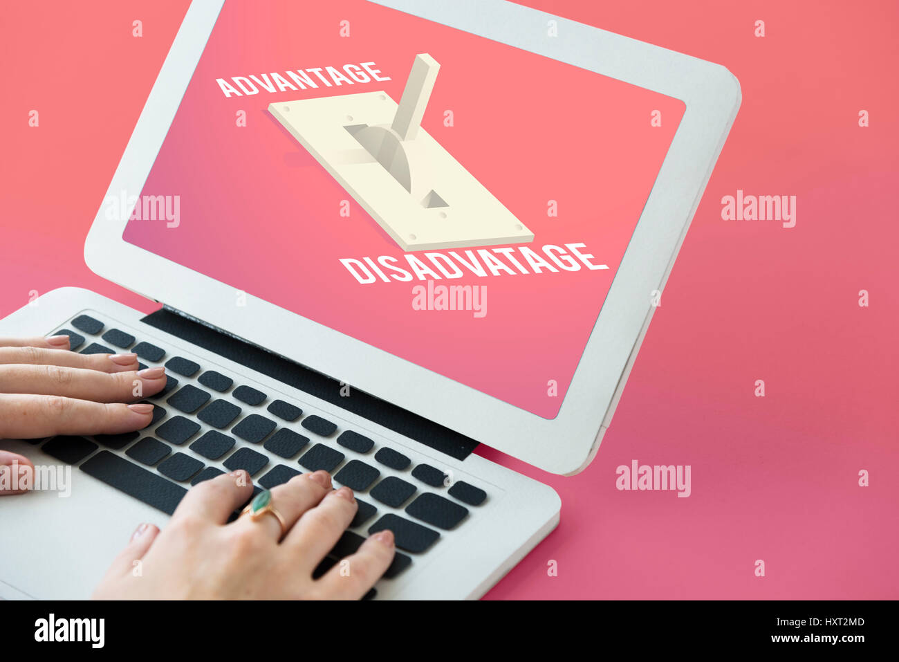 Advantge Disadvantage Possible Impossible Icon Stock Photo - Alamy
